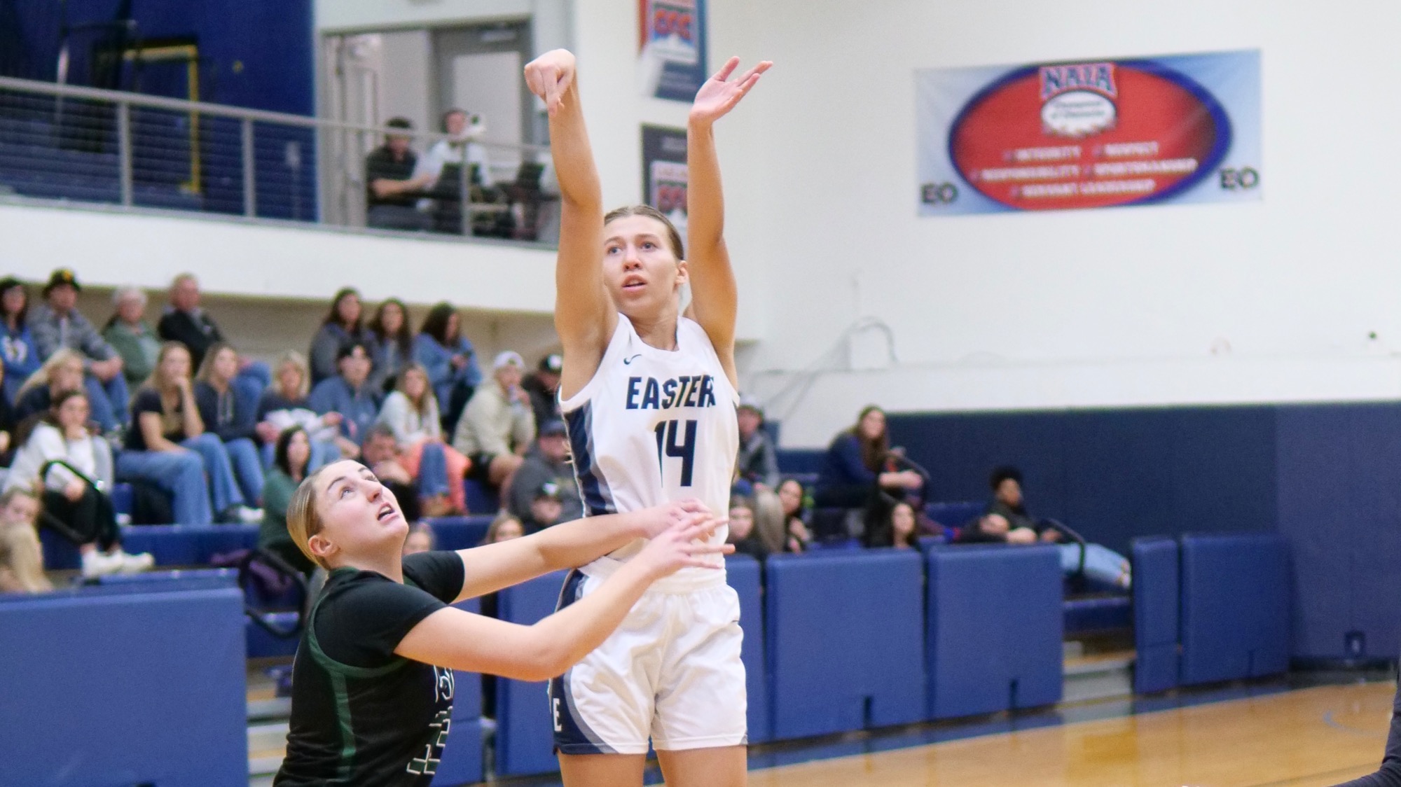 Siegner Shows Out in 87-75 Victory Over Bushnell - Eastern Oregon ...