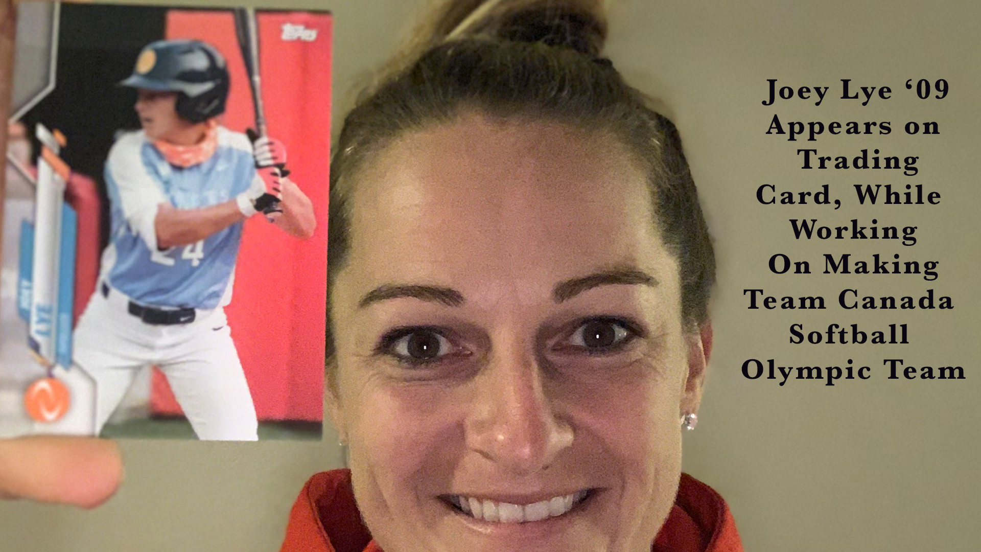 Joey Lye's Quest to Make Canada's Olympic Softball Team Continues ...
