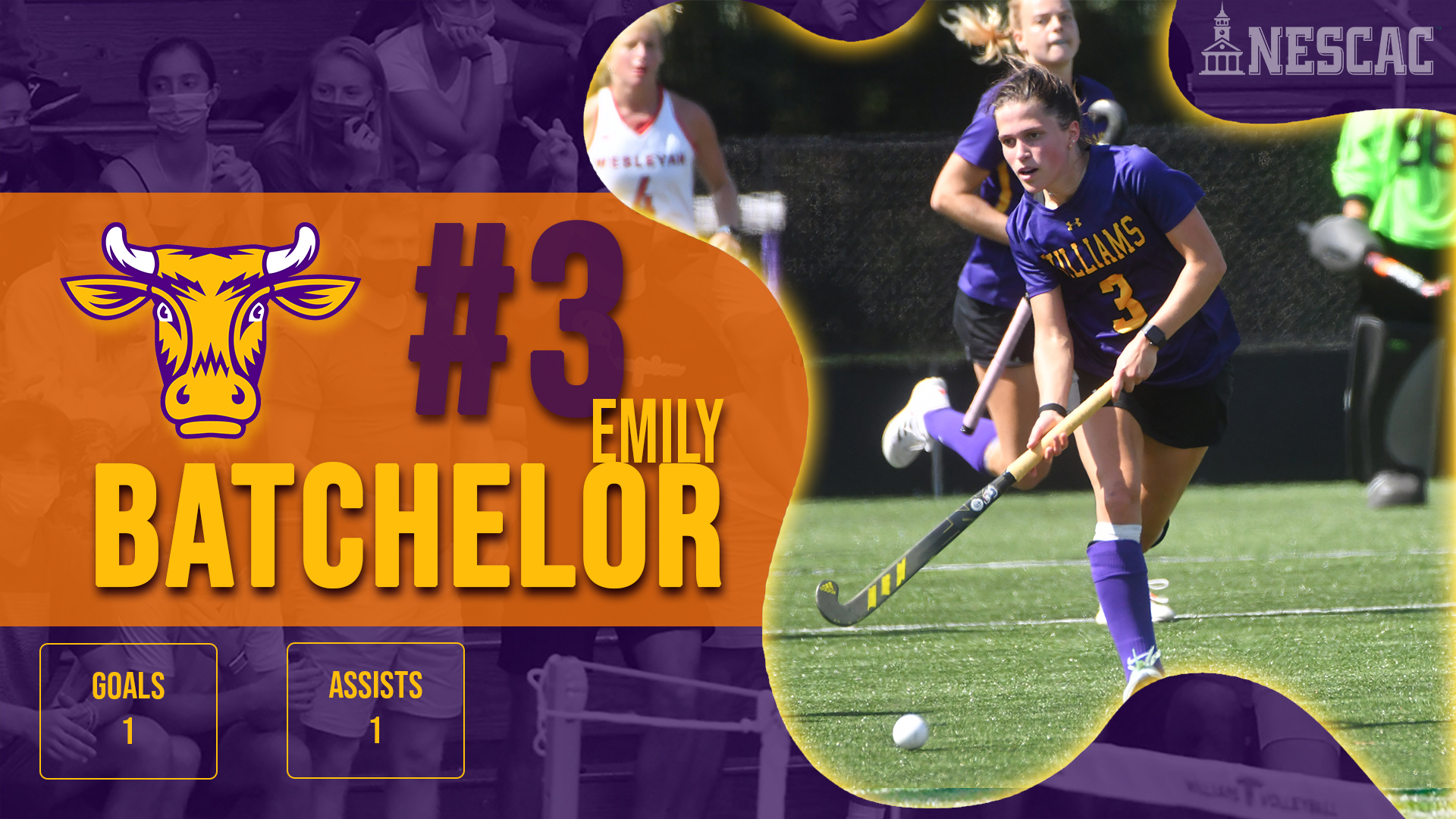 Emily Batchelor Named NESCAC Field Hockey Player of the Week - Williams ...