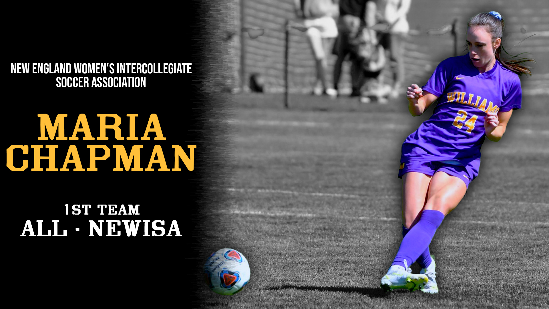 Maria Chapman Named First Team All-NEWISA and 16 Teammates Join Chapman ...