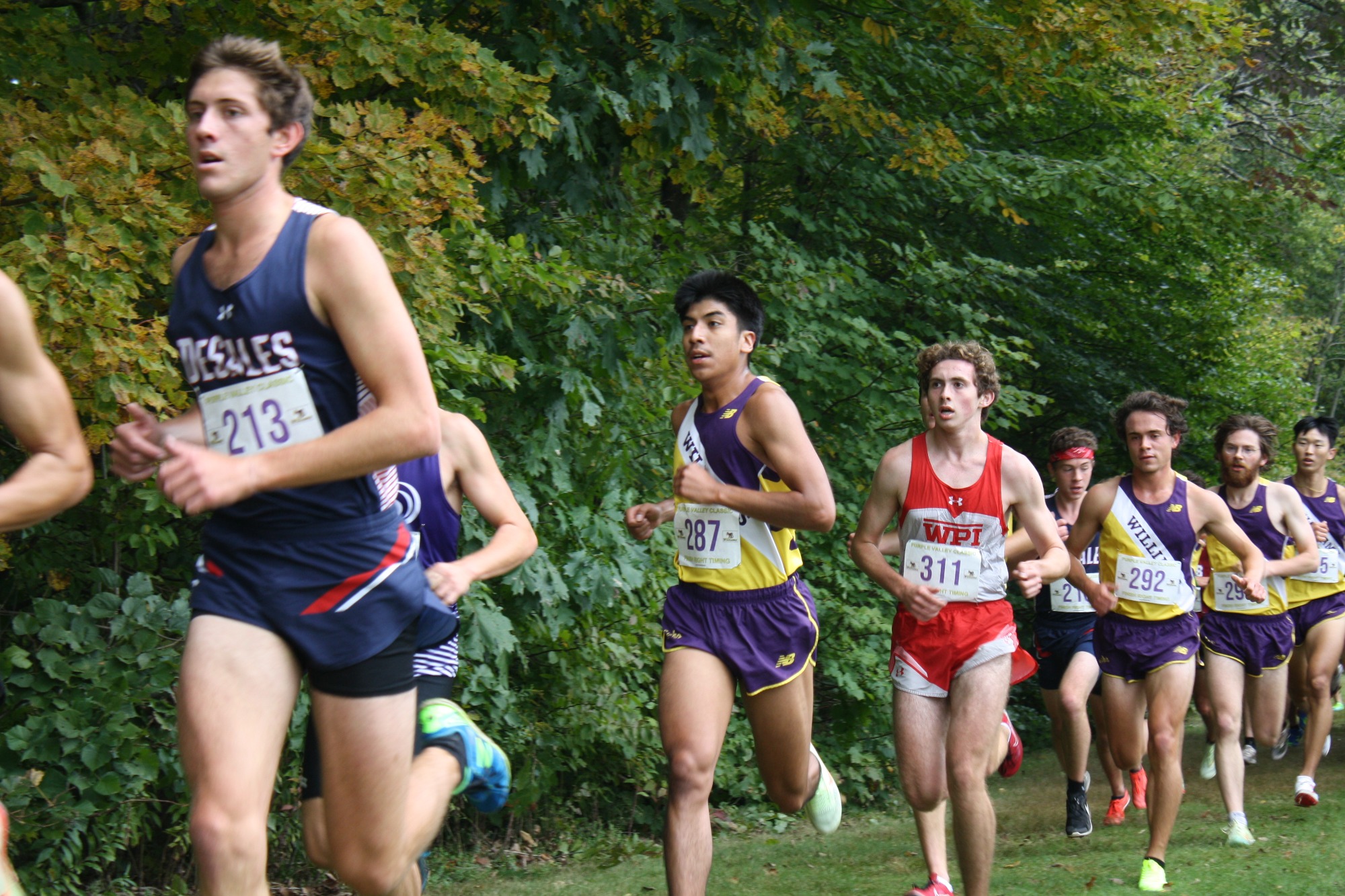 Men's XC Earns Victory at Purple Valley Classic - Williams College
