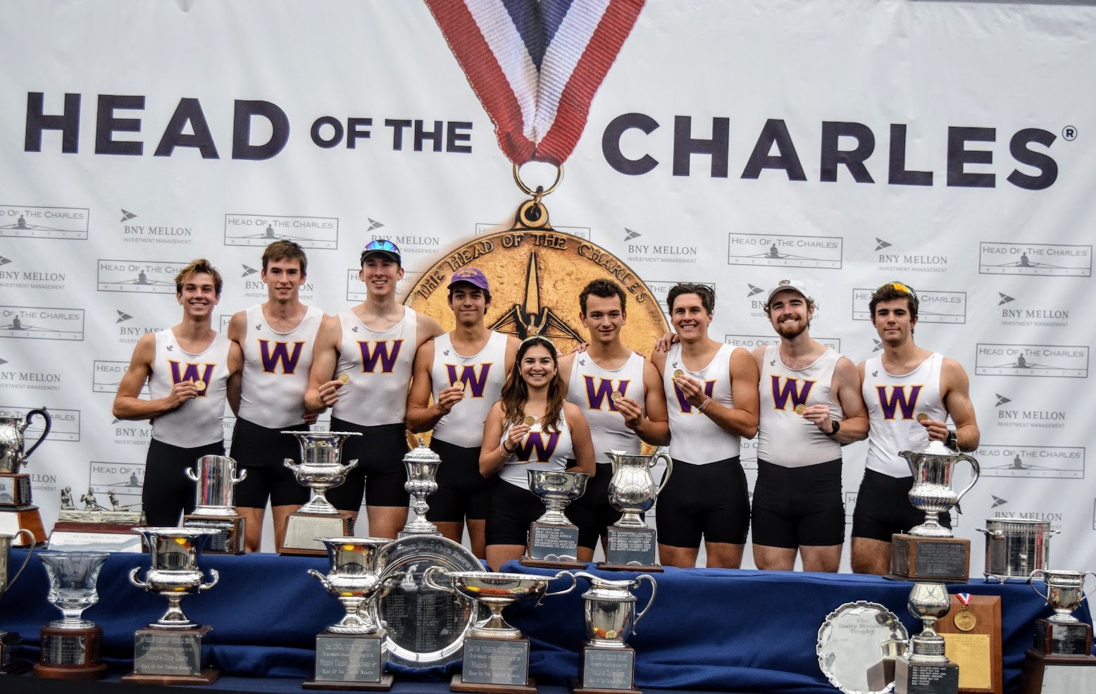 Men's Crew Finishes Second at Head of the Charles - Williams College