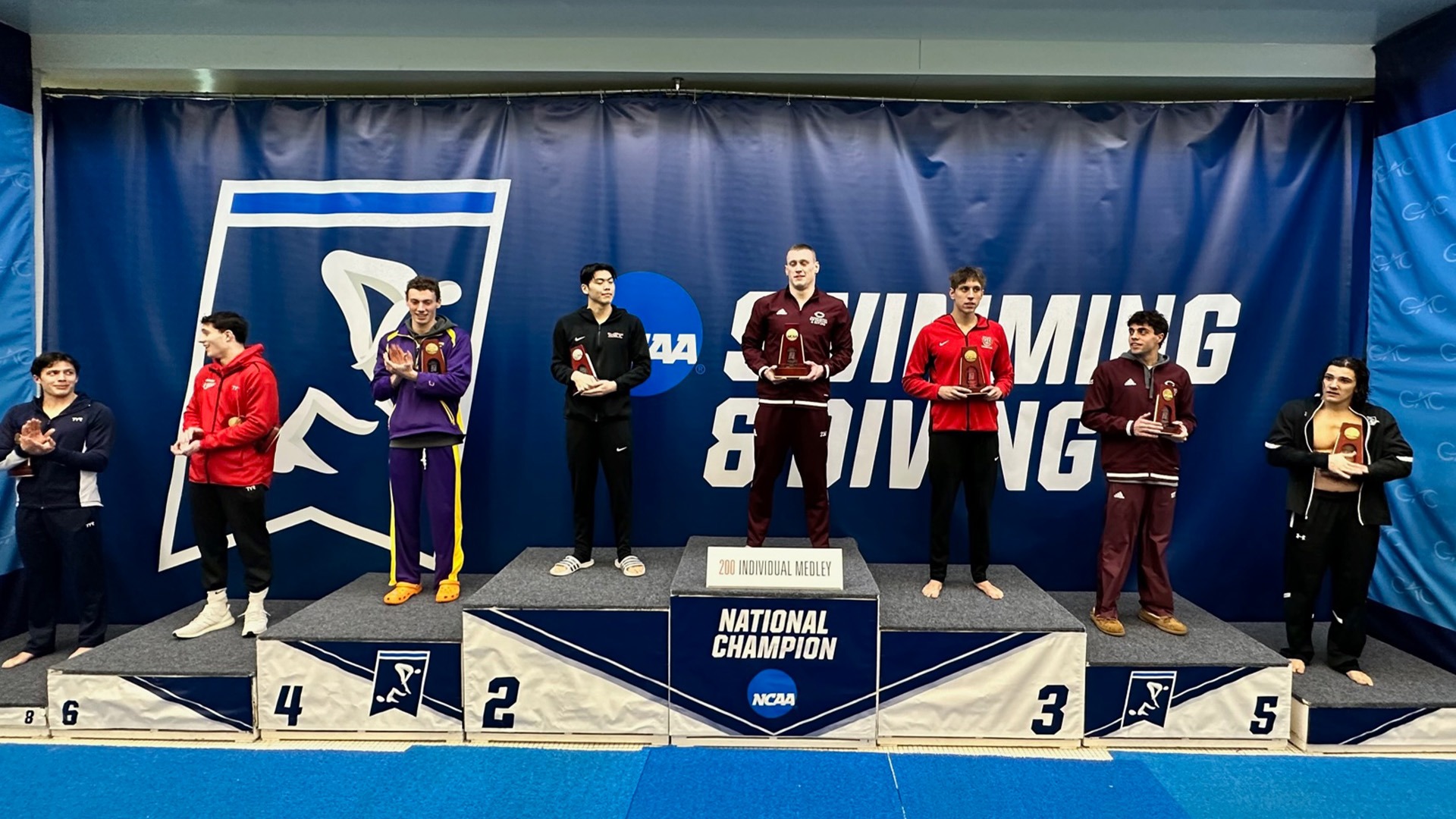 Ephmen Put Up Strong Swims on Day 1 of NCAAs - Williams College