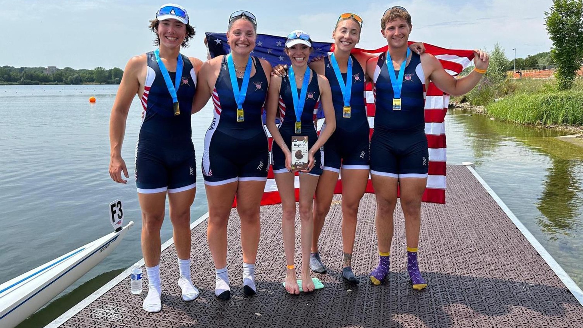 Ben Washburne and U.S. PR3 Mixed Four With Coxswain Win on Paralympic ...