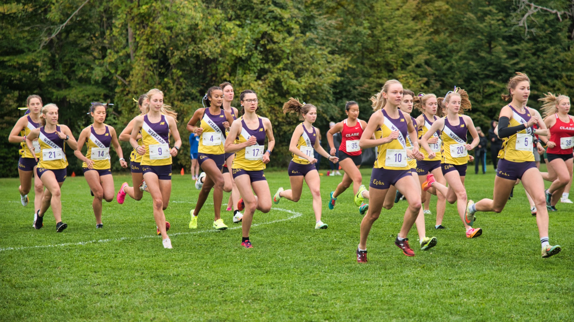 Women’s XC Wins Western New England Invitational - Williams College
