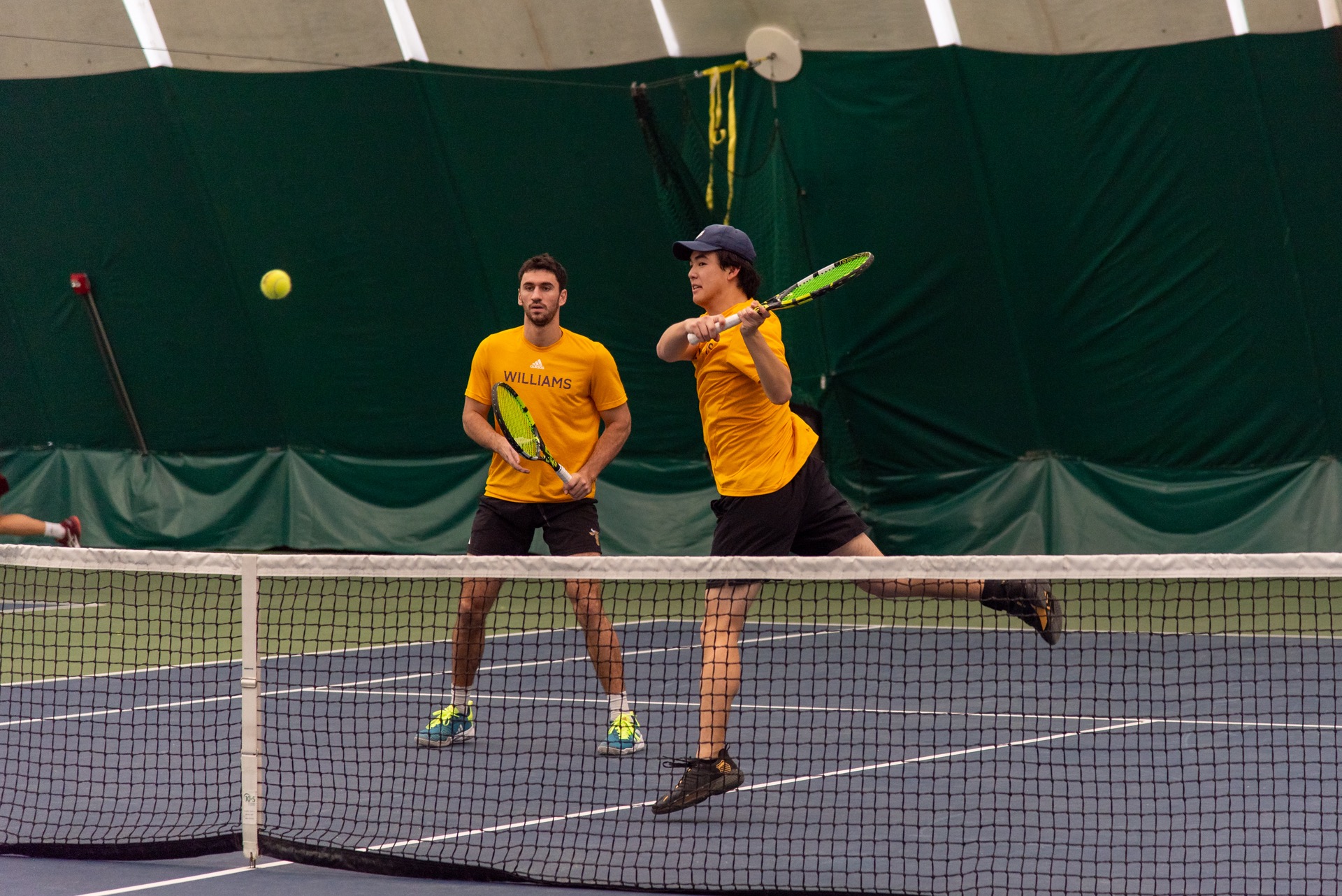 Matt Kandel (Singles & Doubles) and Nicholas Chen (Doubles) Competed in ...
