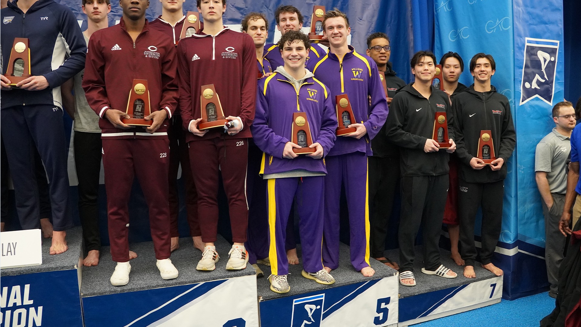 Ephmen Shine at Day 1 of NCAA Championships - Williams College