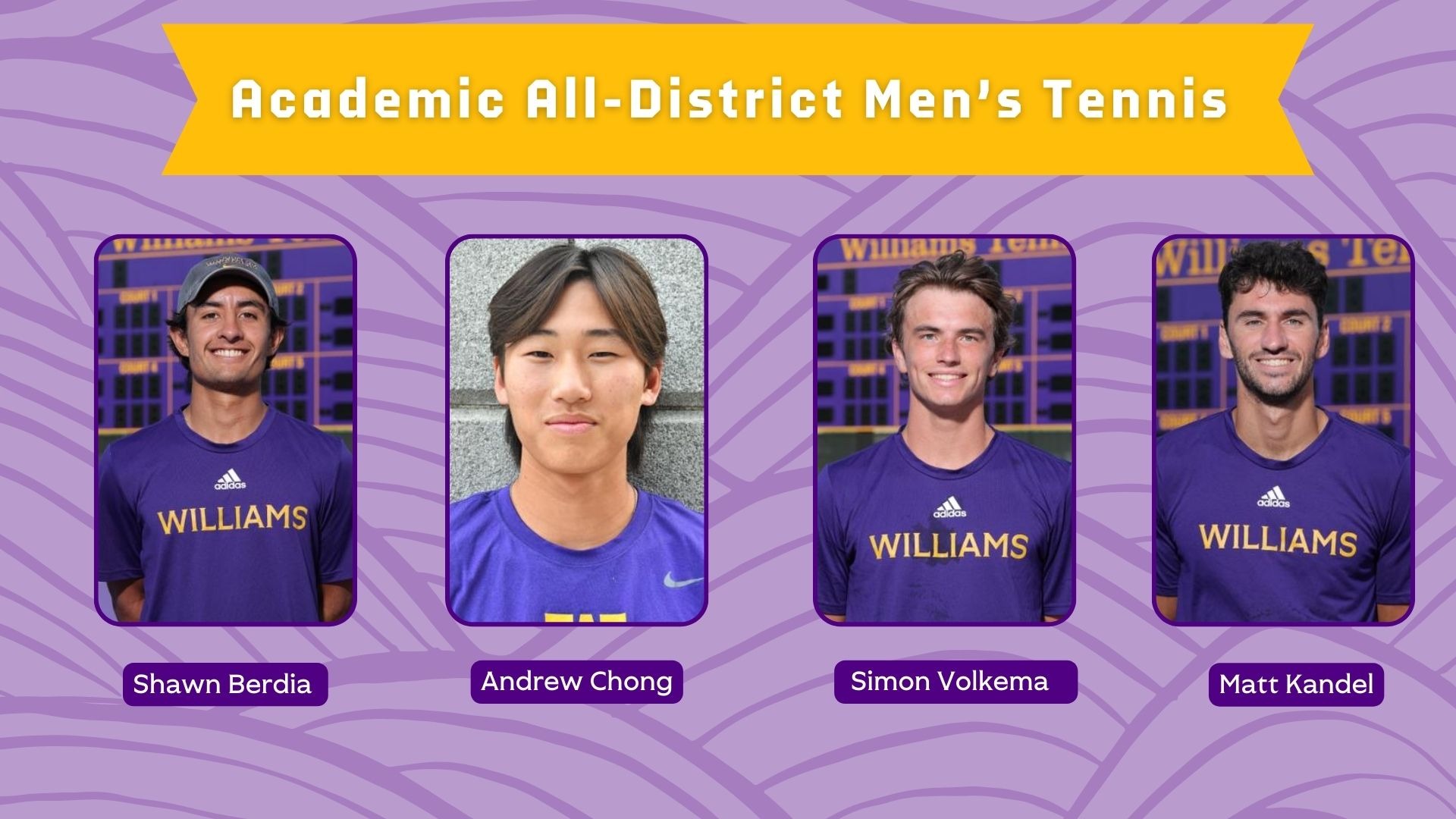 CSC Men's Tennis Academic All-District Honors for Shawn Berdia, Andrew ...