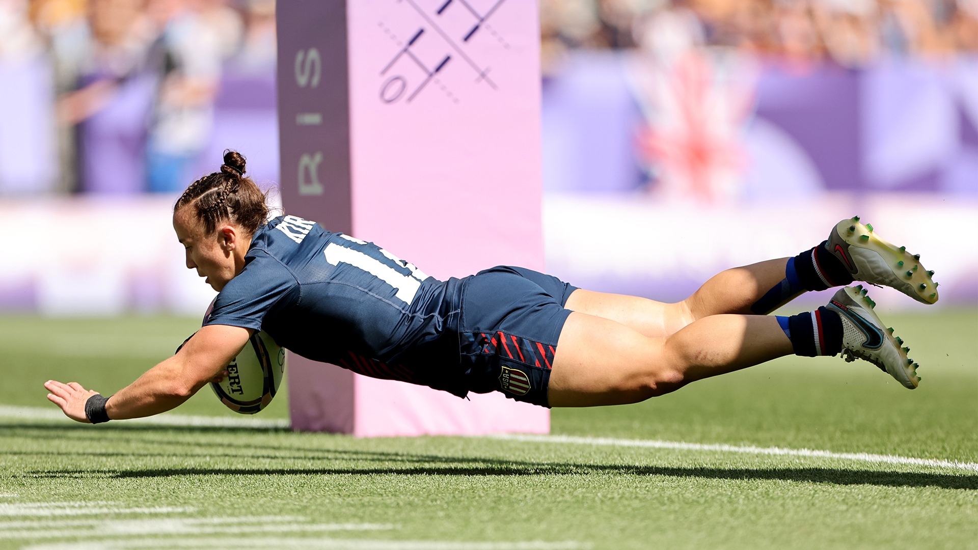 Kristi Kirshe '17 Tallies Two Tries as USA Women's Sevens Rugby Opens ...