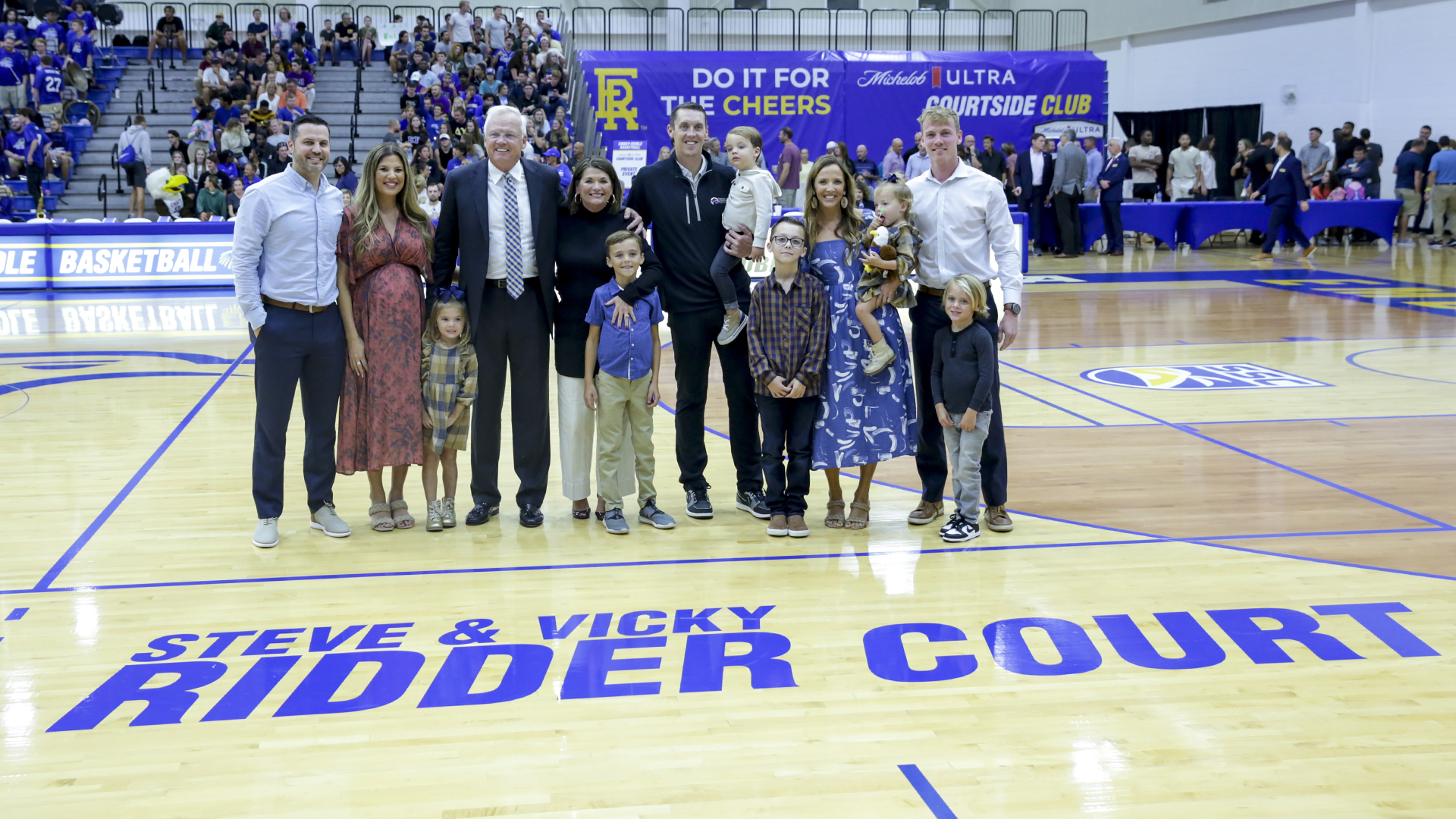 Steve & Vicky Ridder Court Christened in Style in Men's Basketball's 90 ...
