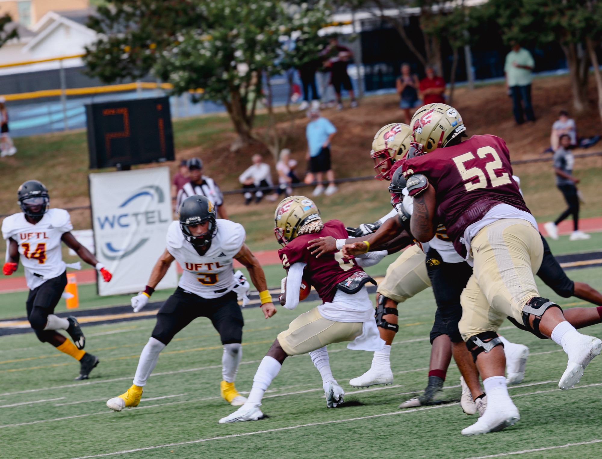 Erskine Football | Fleet fall to No. 10 Newberry in SAC road opener, 32 ...