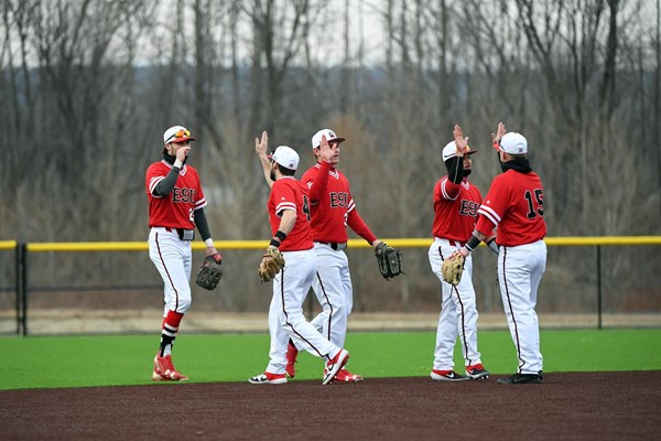 ESU Baseball uses Big Seventh Inning to Defeat Clarion at Home, 11-7 ...