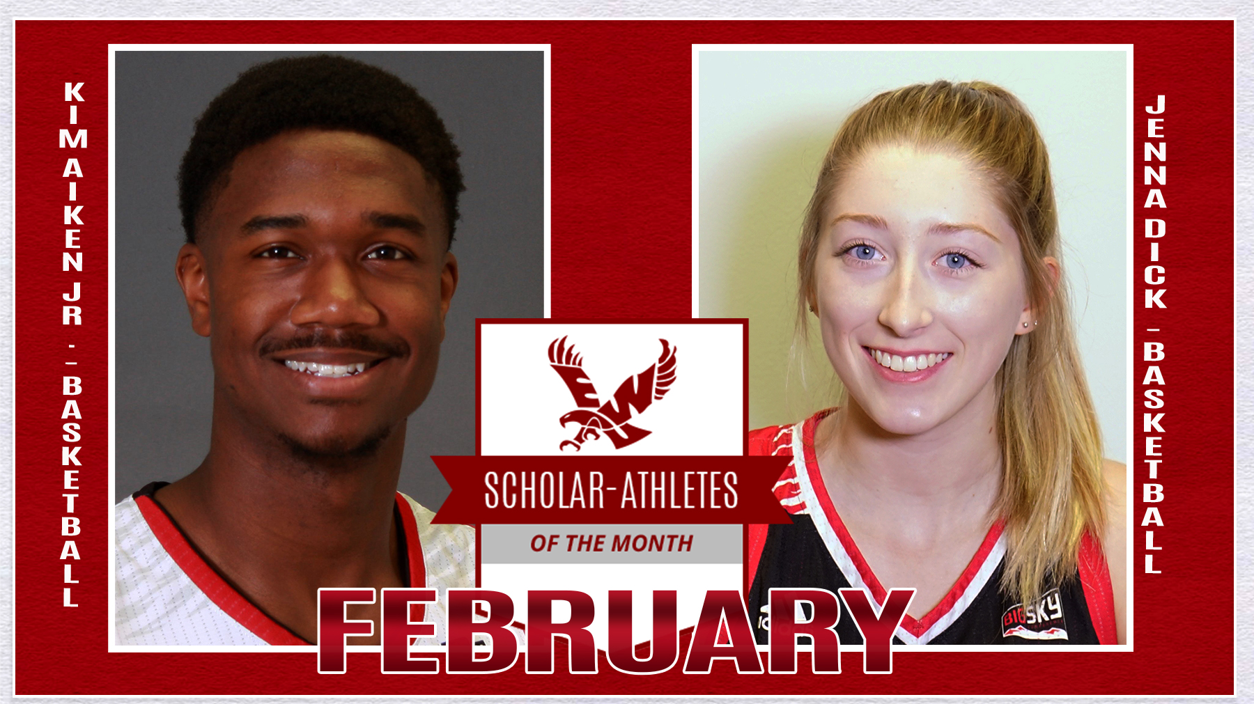 Jenna Dick and Kim Aiken Jr. are Latest Scholar-Athletes of the Month ...