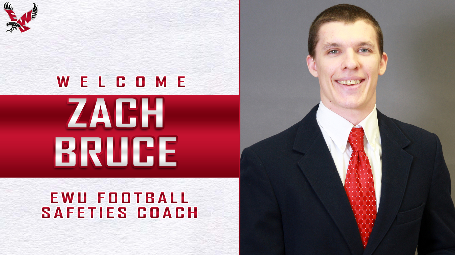 Former Eagle Zach Bruce is New Safeties Coach - Eastern Washington ...