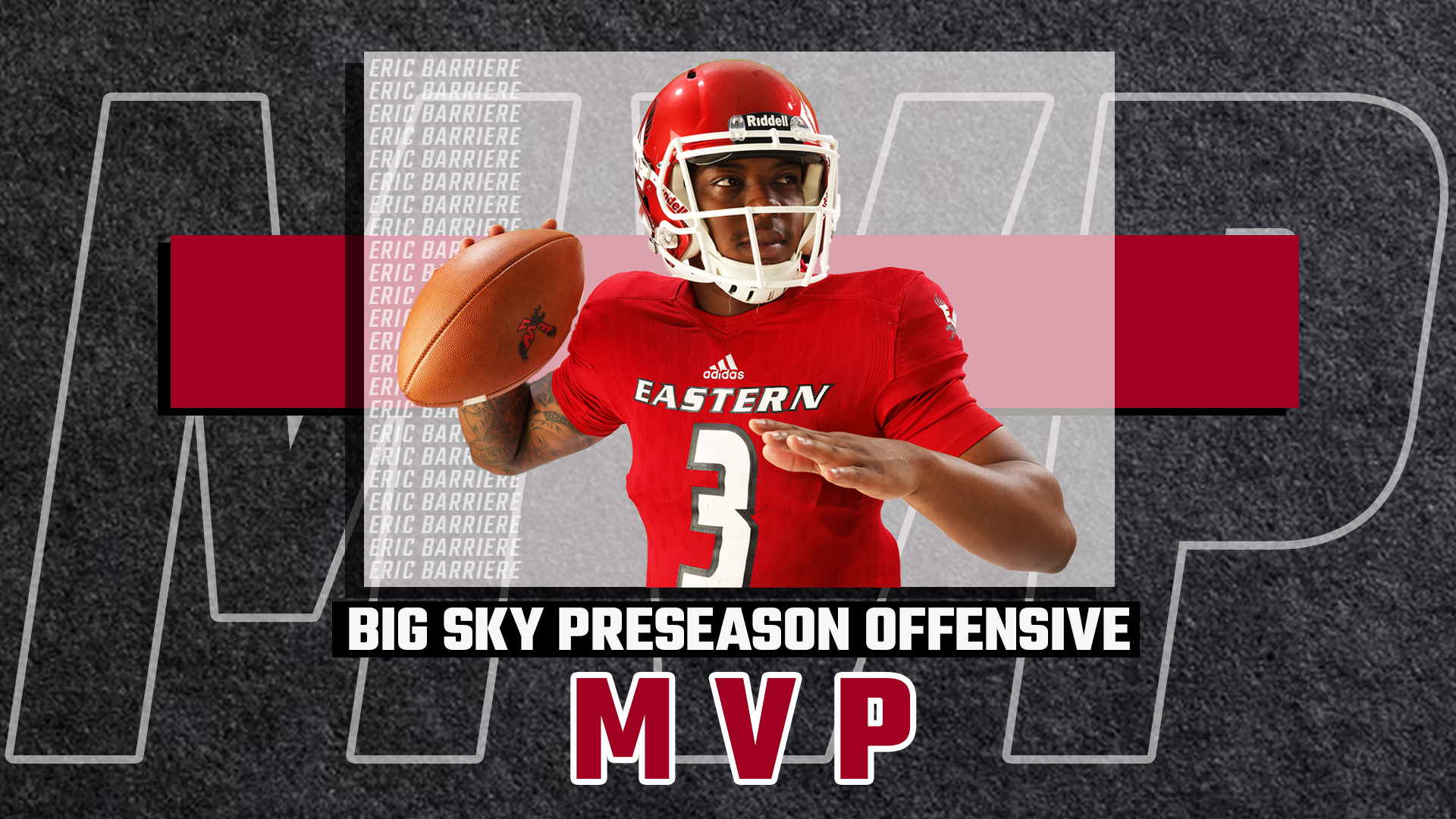 Eric Barriere Selected as Preseason Offensive MVP in Big Sky - Eastern ...
