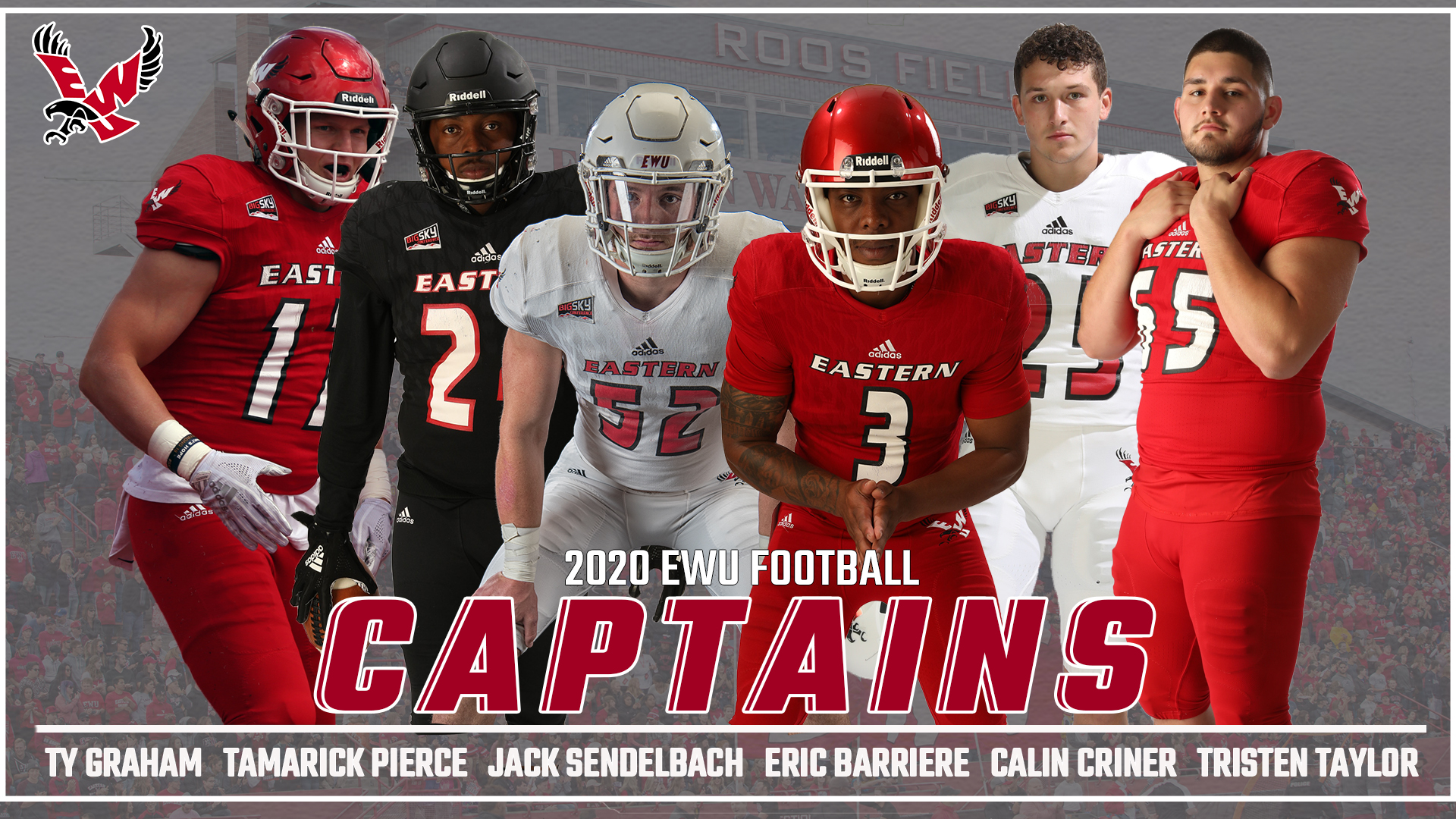 Taylor and Graham Added as Eagle Football Co-Captains - Eastern ...