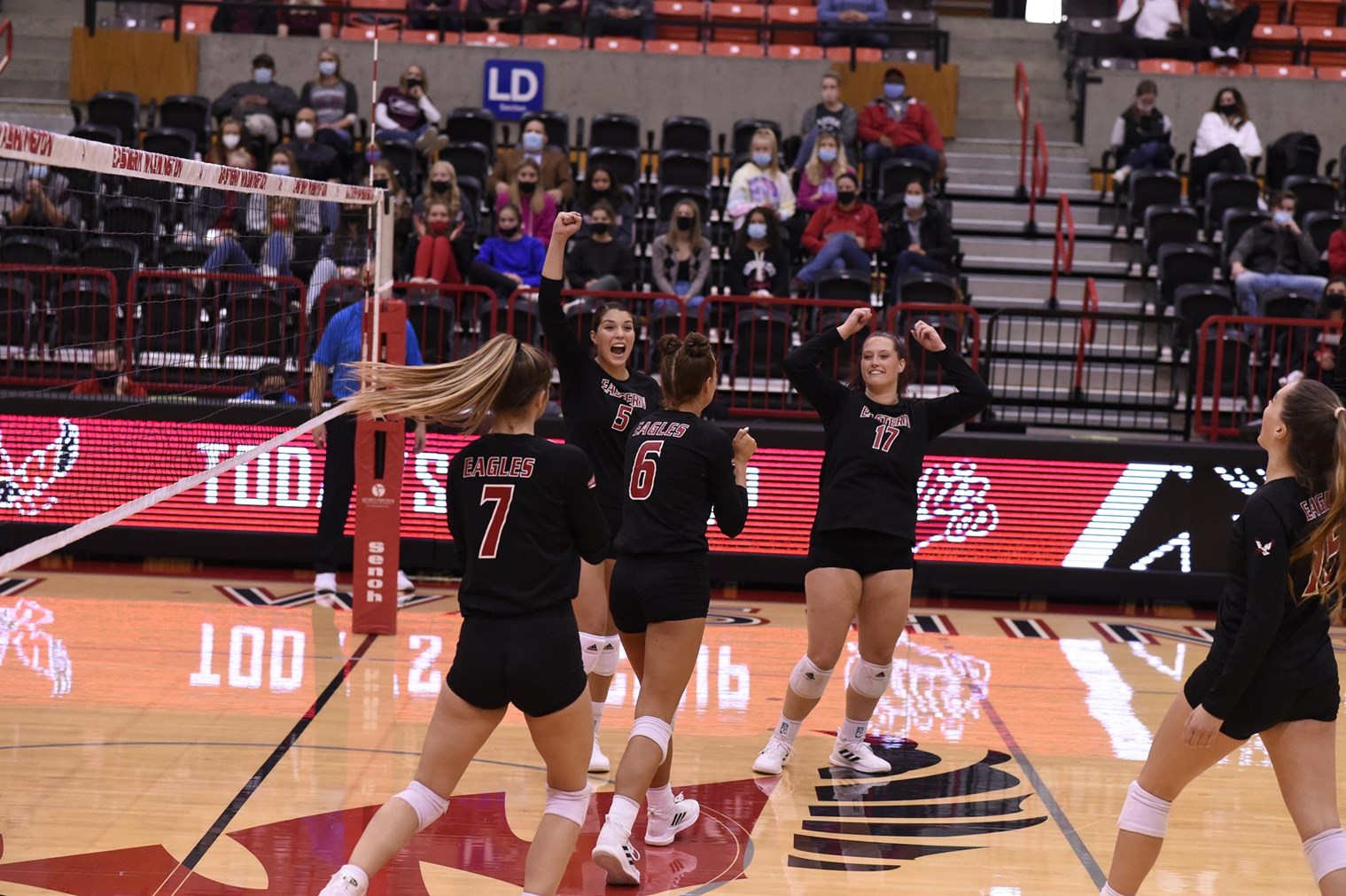 Eastern Washington Volleyball Wins Fourth-Straight over Montana ...