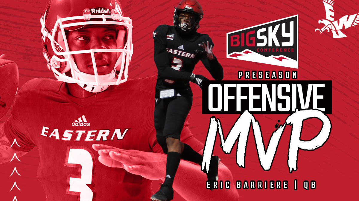 Eric Barriere is the Big Sky Conference Preseason Offensive MVP ...