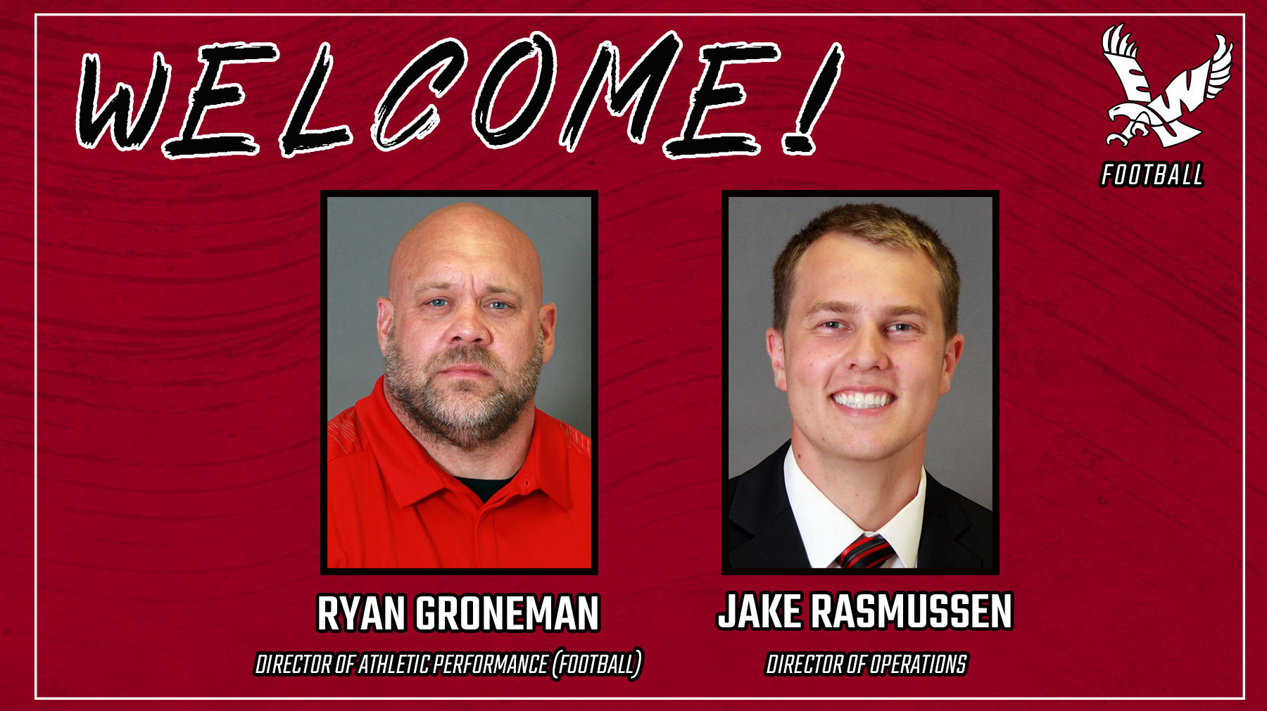 Eagles Announce New Hires in Football Program - Eastern Washington ...