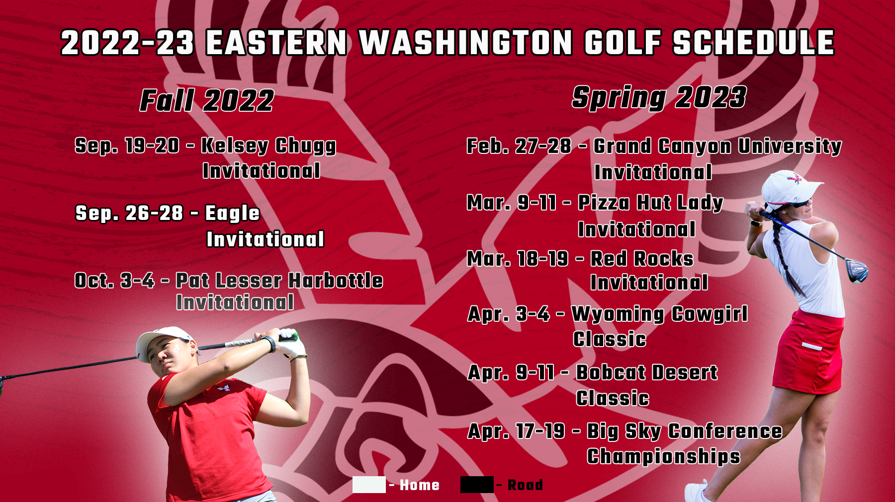 Golf Solidifies 2022-23 Schedule - Eastern Washington University Athletics