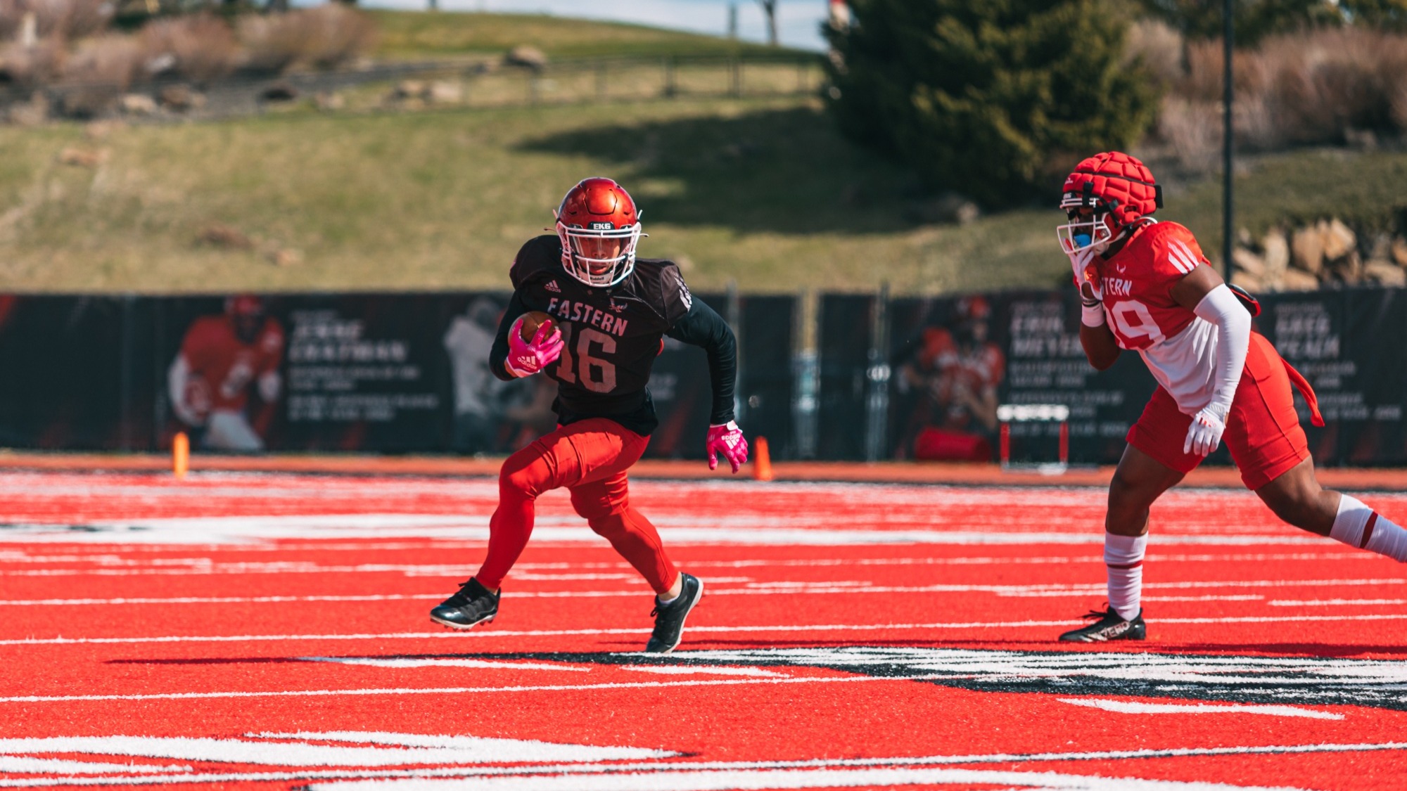 Eagles prepare to close out spring football at Red-White Game - Eastern ...