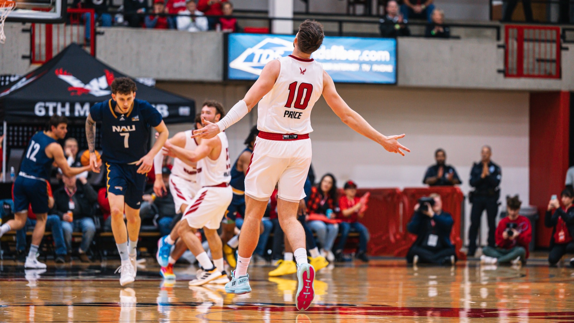 Eags finish perfect January with ninth-straight win, 85-70 over NAU ...