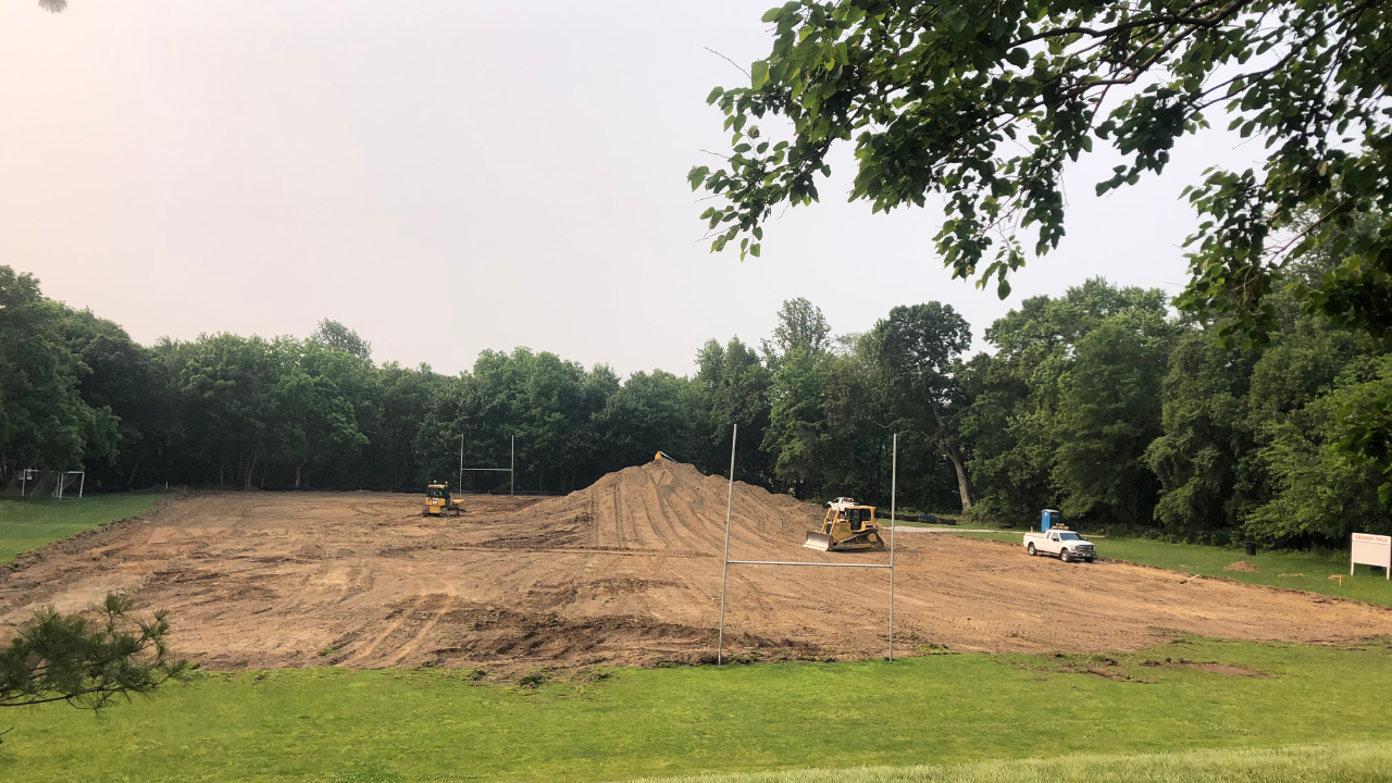 Grauert Field's Makeover Has Started - Fairfield University Club Sports