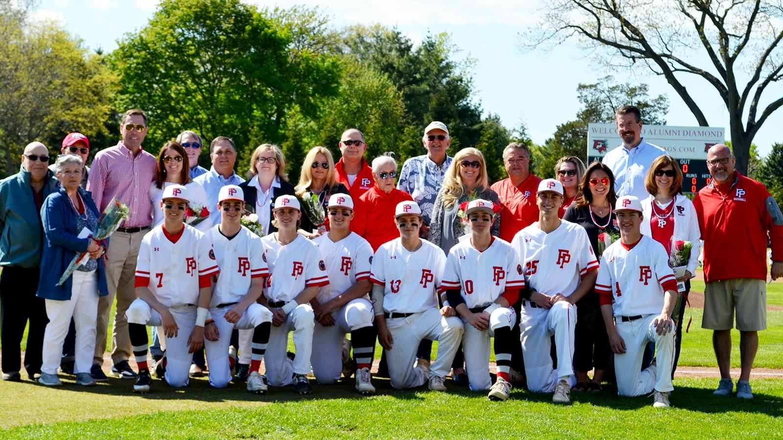 Prep baseball celebrates senior day - Fairfield College Preparatory School