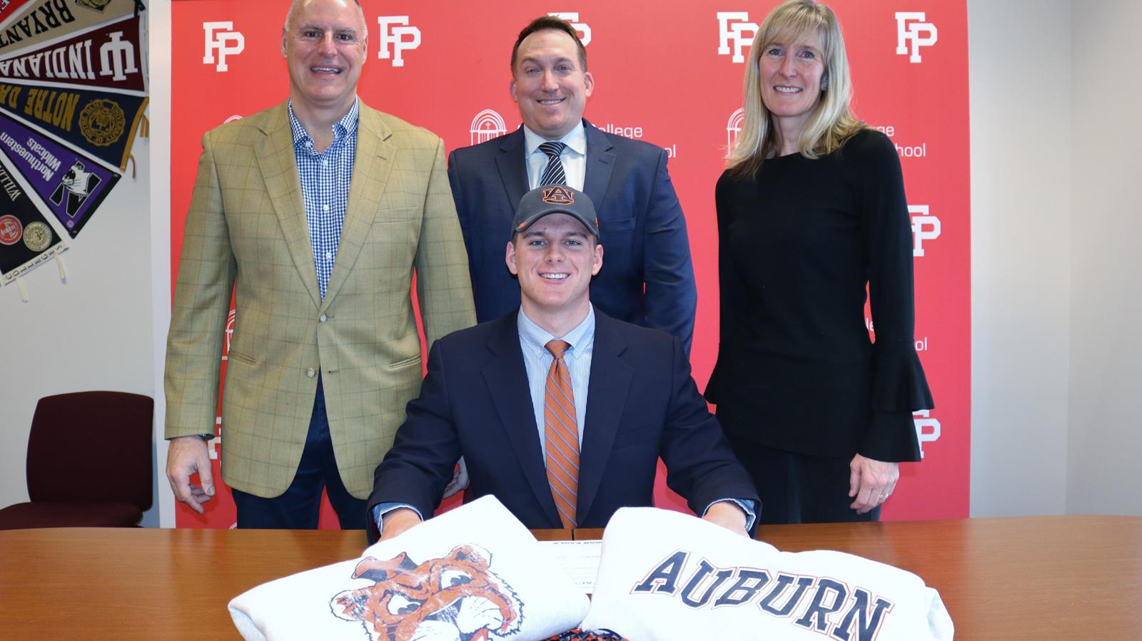 Kyle Vaccarella commits to Auburn Football - Fairfield College ...