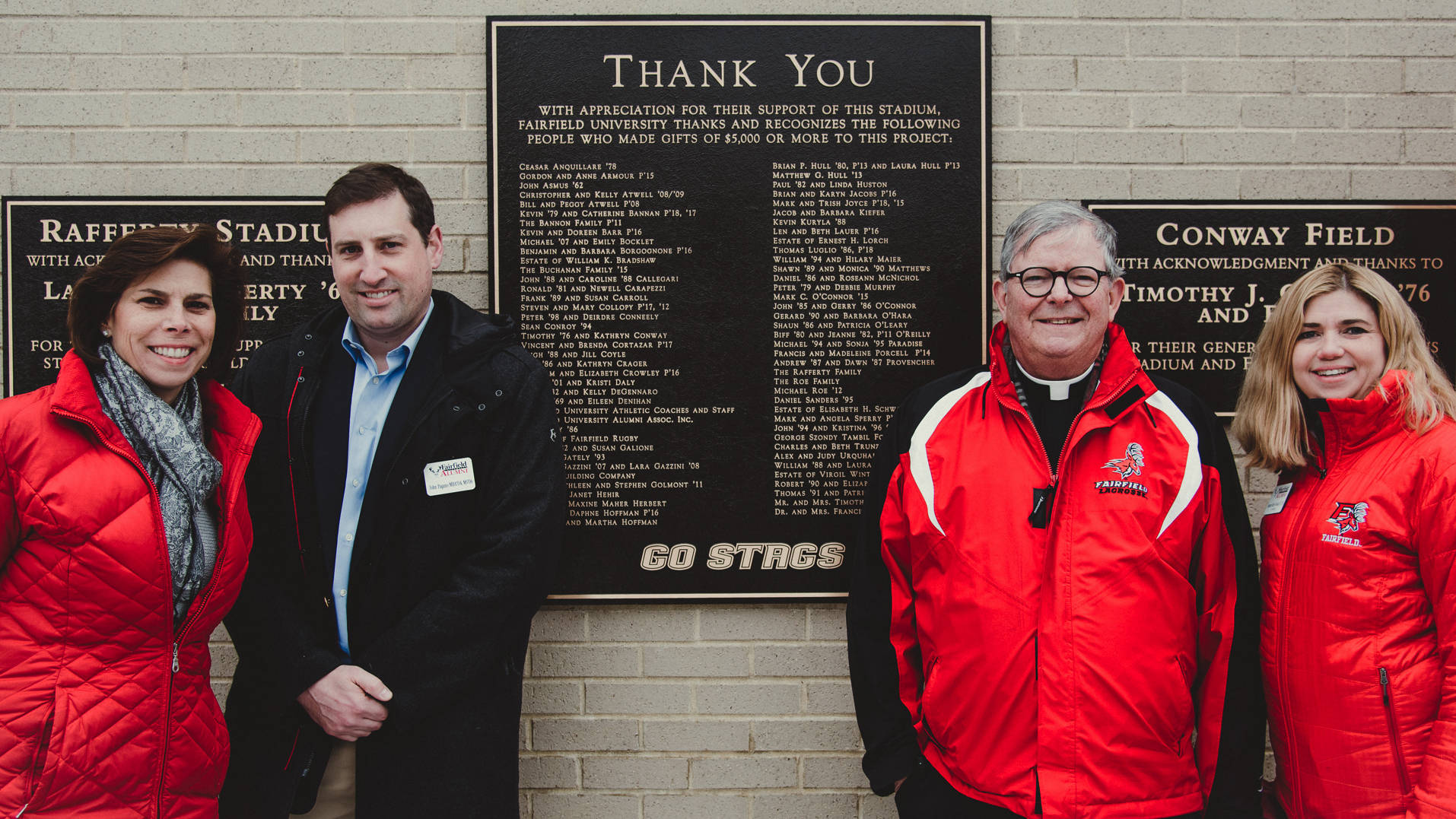 Fairfield Lacrosse Holds Plaque Dedication at Rafferty Stadium ...