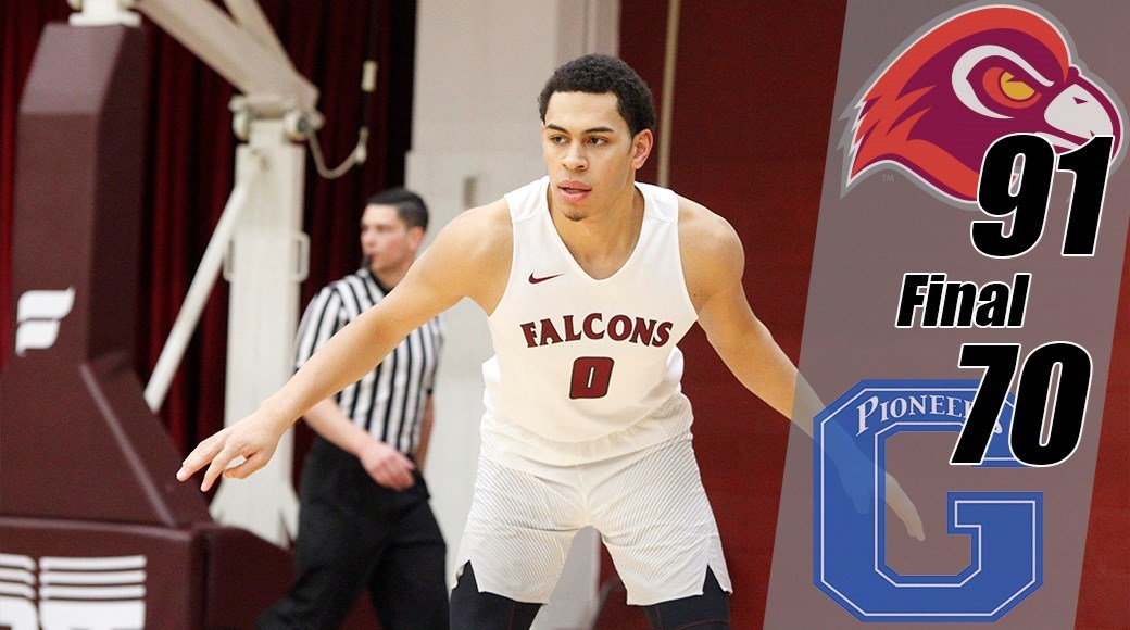 Falcons Complete Season Sweep of Pioneers, 91-70 - Fairmont State ...