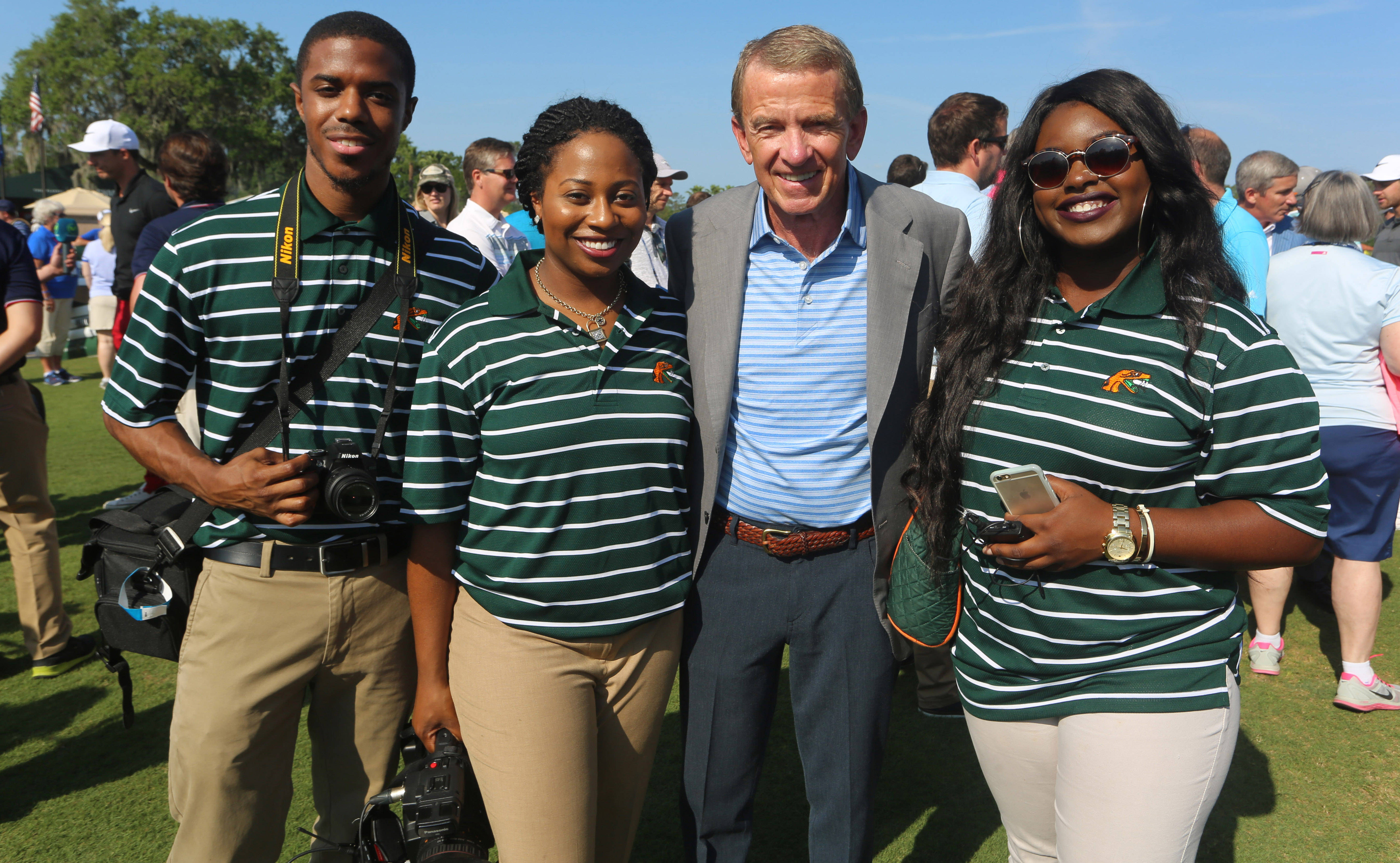 FAMU Athletics Interns Go Behind-The-Scenes on the PGA Tour - Florida A&M