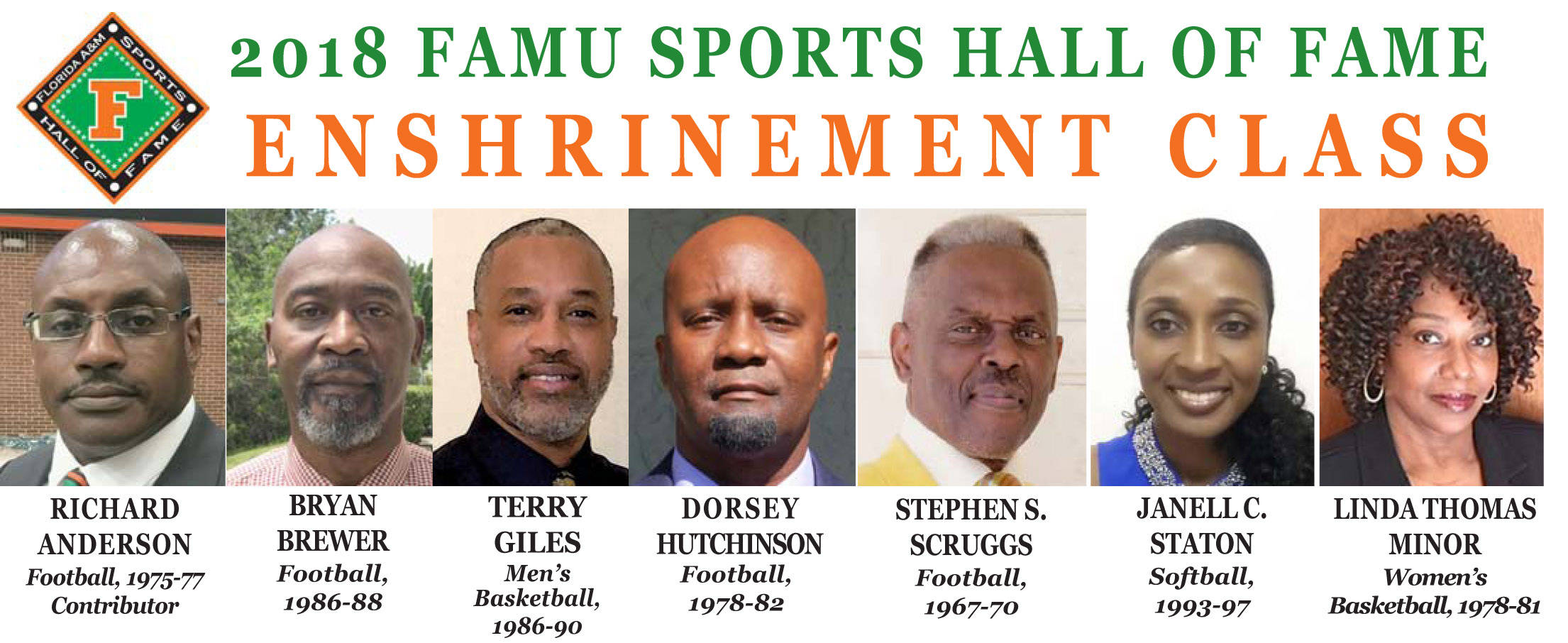 FAMU SPORTS HALL OF FAME TO HONOR SEVEN AUG. 31 - Florida A&M