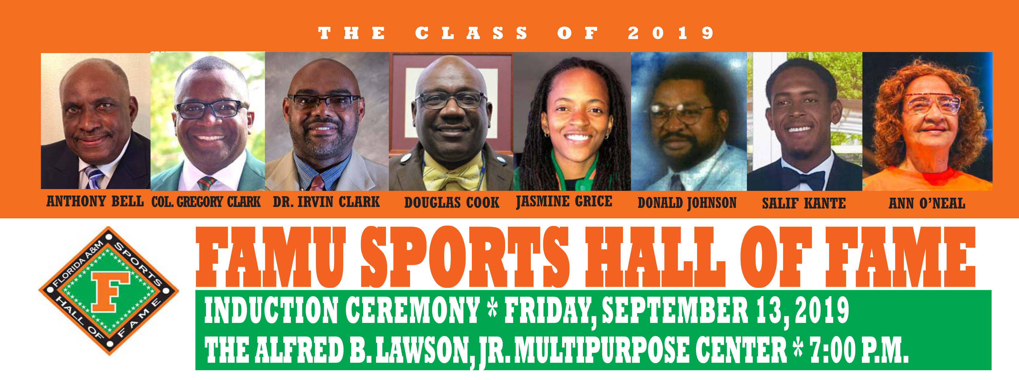 FAMU Sports Hall Of Fame To Induct Eight Sept. 13 - Florida A&M