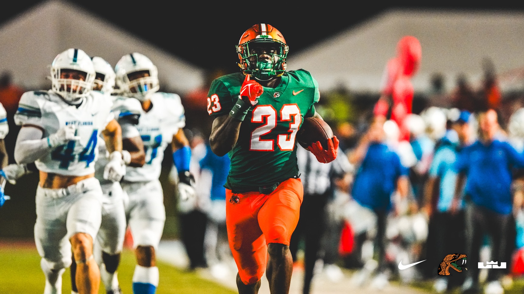 Rattlers crush the Argonauts in their first game on Ken Riley Field ...