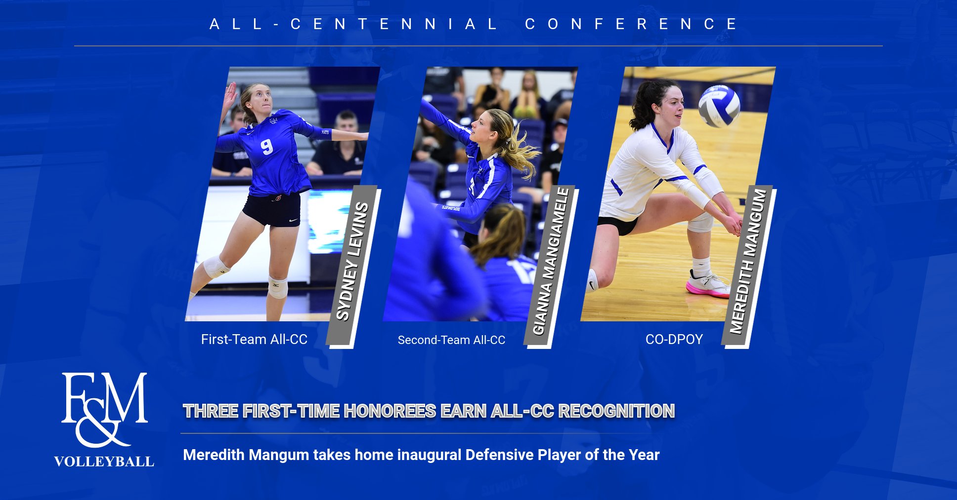 Mangum Headlines Three Volleyball All-CC Performers - Franklin ...