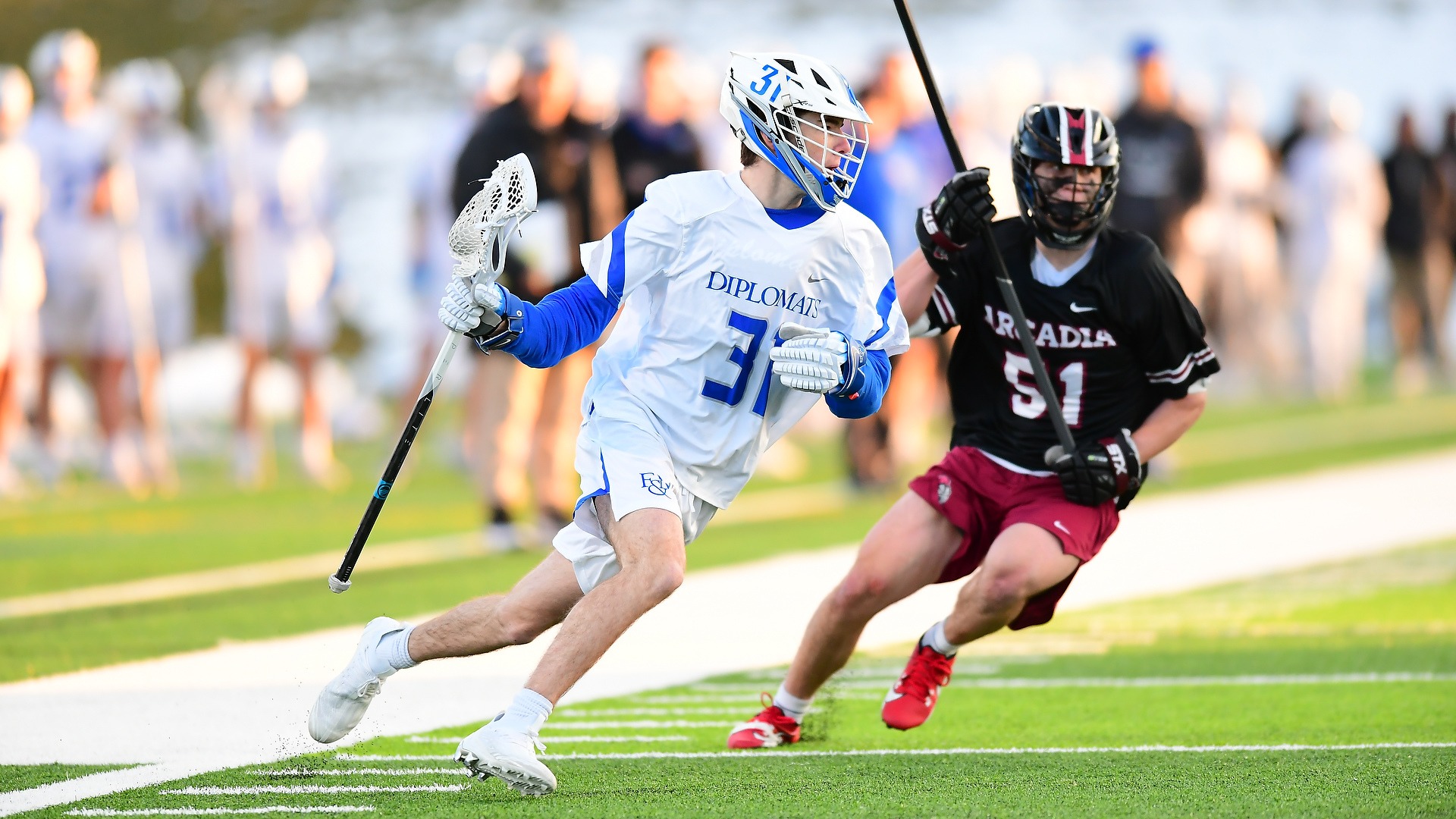 Men's Lacrosse Edged Late at Roanoke, 17-15 - Franklin & Marshall College