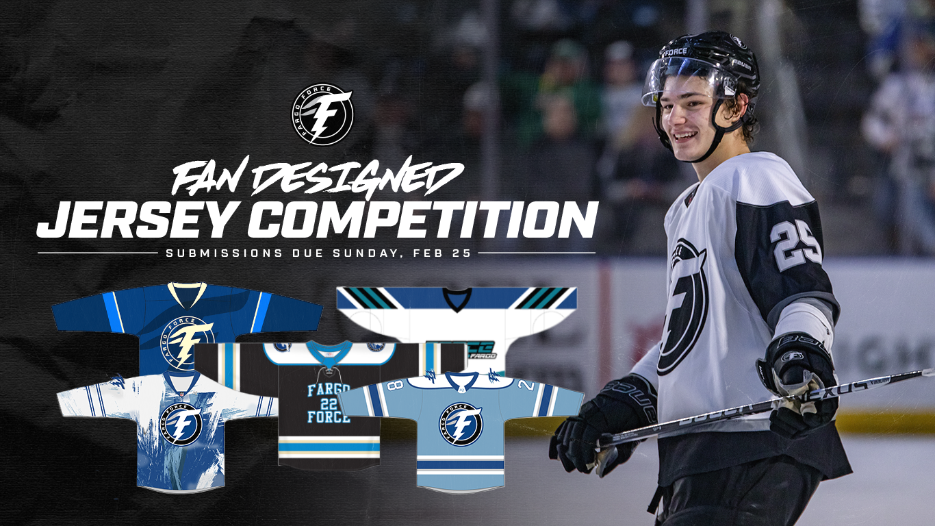 4TH ANNUAL FORCE FAN DESIGNED JERSEY COMPETITION - Fargo Force