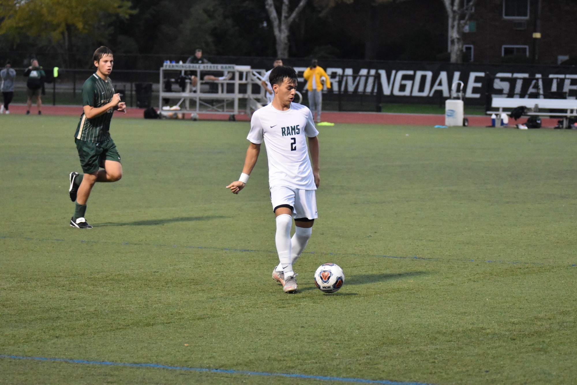 Rivas, Defense Send Men's Soccer Past Lehman - Farmingdale State College