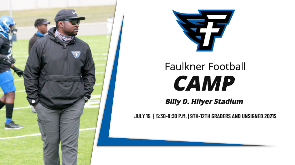 Football announces one-day prospect camp - Faulkner University