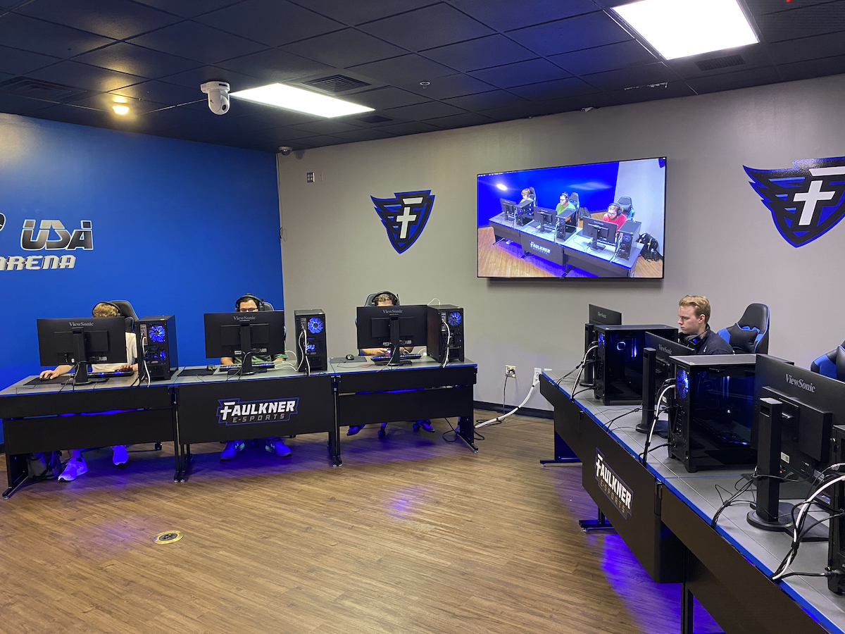 Faulkner unveils Regitar USA High Res Arena - Faulkner University