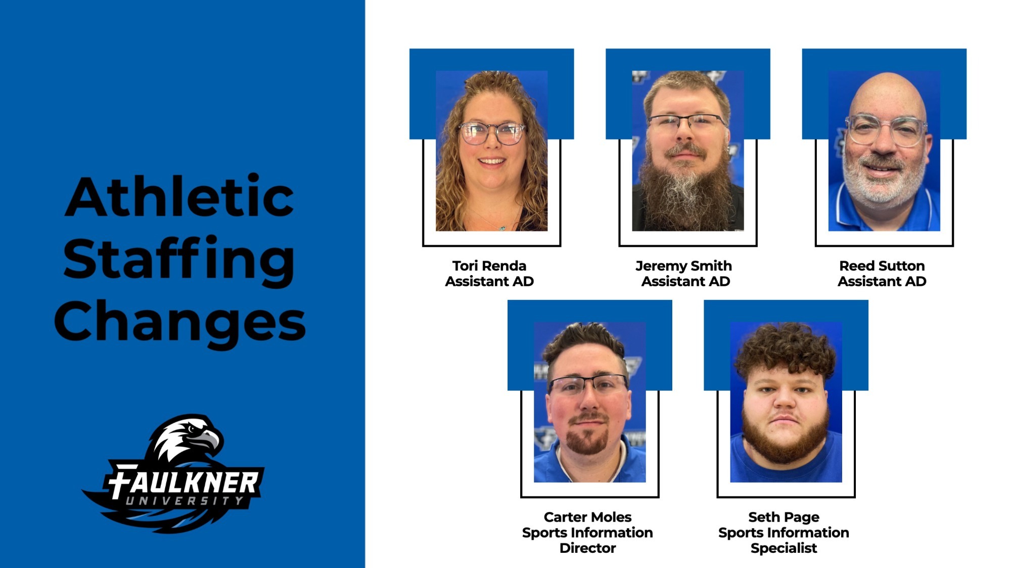 Faulkner athletics announces staff changes - Faulkner University