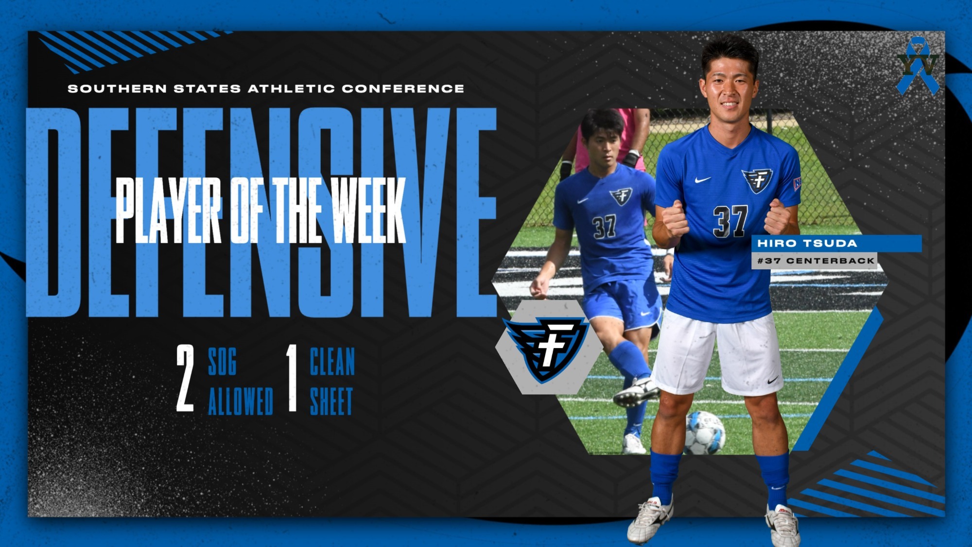 Tsuda takes SSAC Defensive Player of the Week - Faulkner University