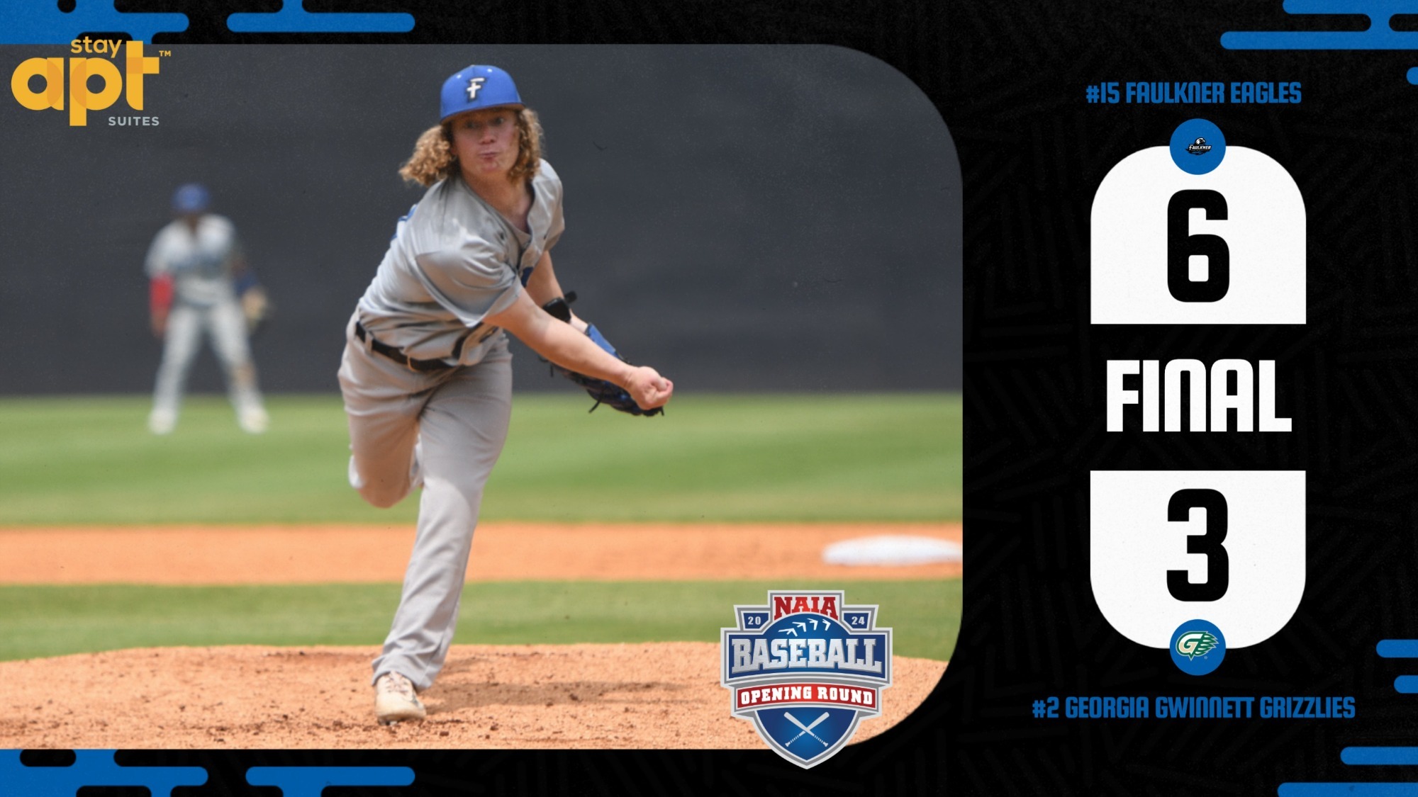 Hayes wrestles past Grizzlies, puts Faulkner one win from World Series ...