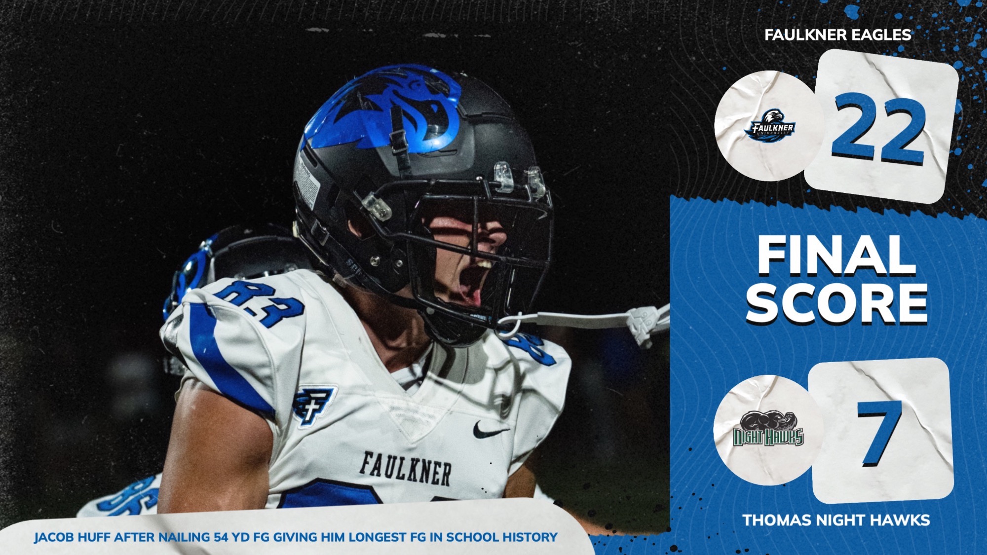 Faulkner Football announces 2025 schedule - Faulkner University