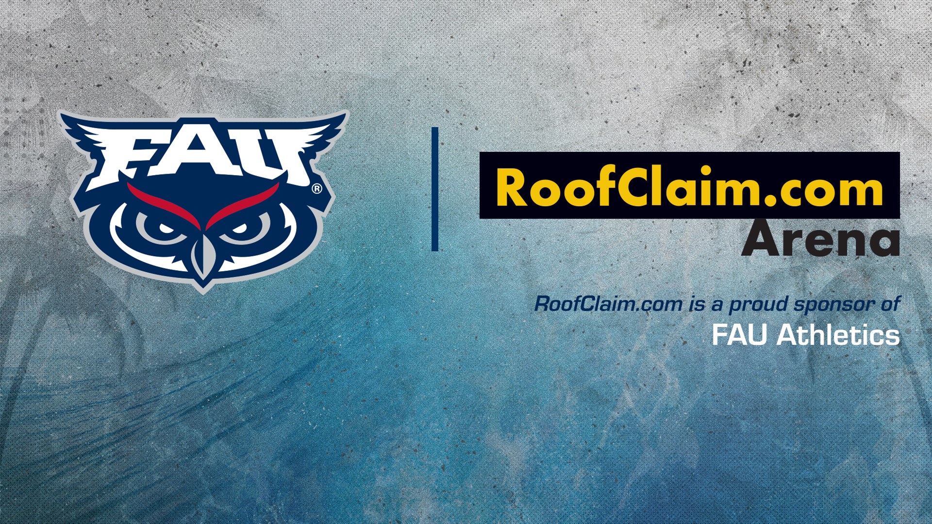 FAU Athletics Receives $5 Million Sponsorship from RoofClaim.com to ...