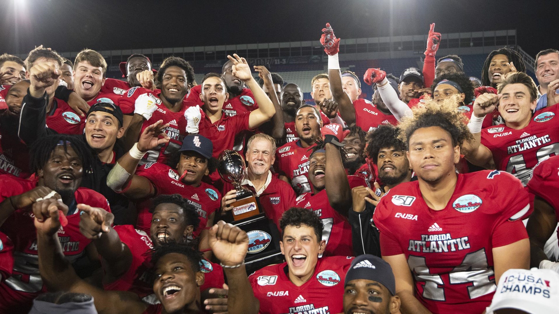 Boca Bowl Champs!! - Florida Atlantic University Athletics