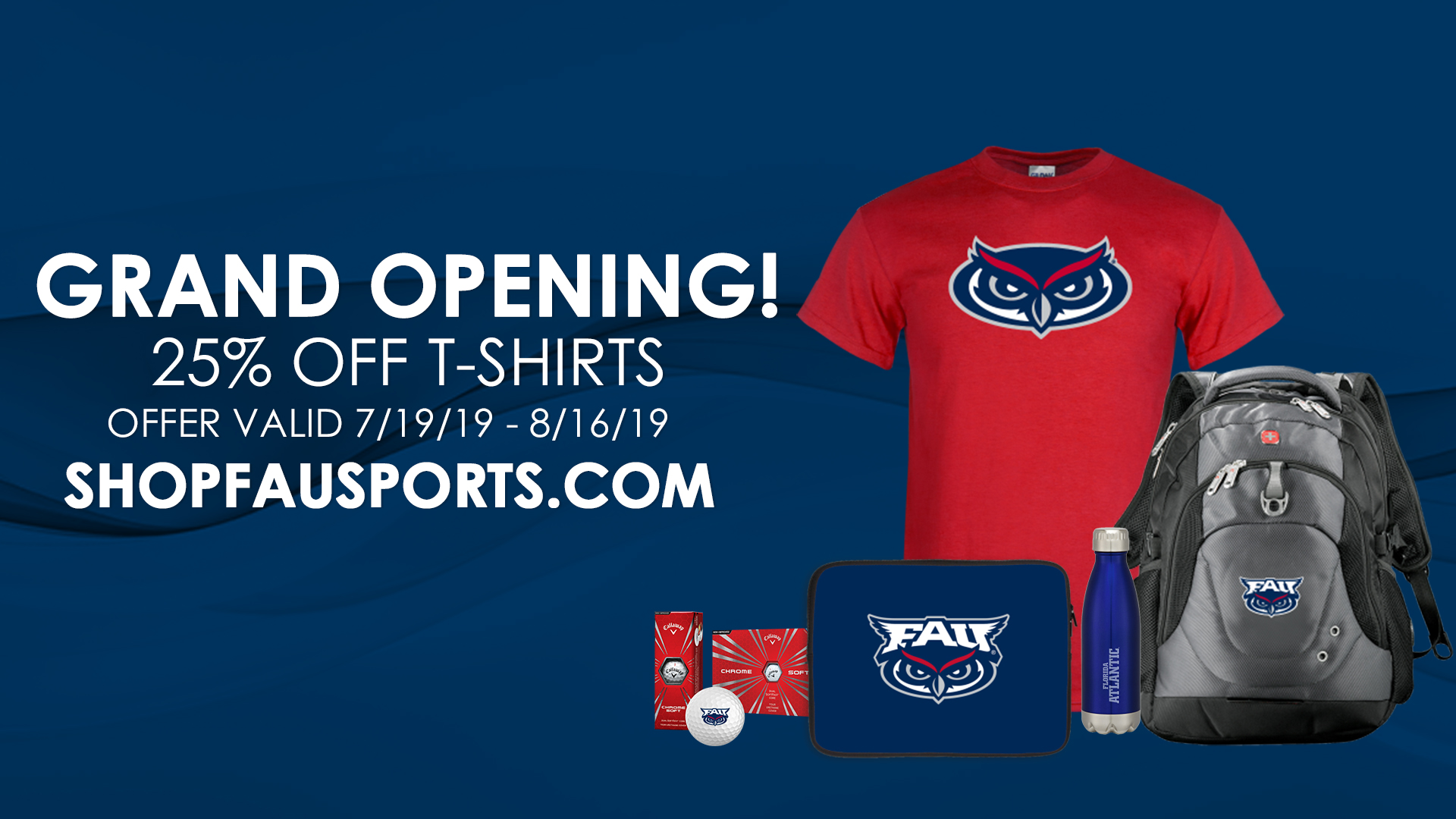 FAU Athletics Launches New Retail Website - Florida Atlantic University ...
