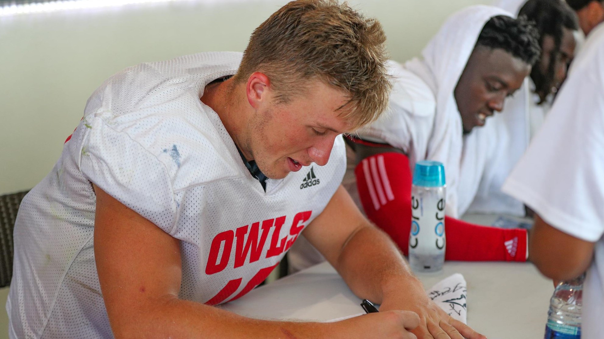 Football Completes Final Open Scrimmage and Participates in Meet ...