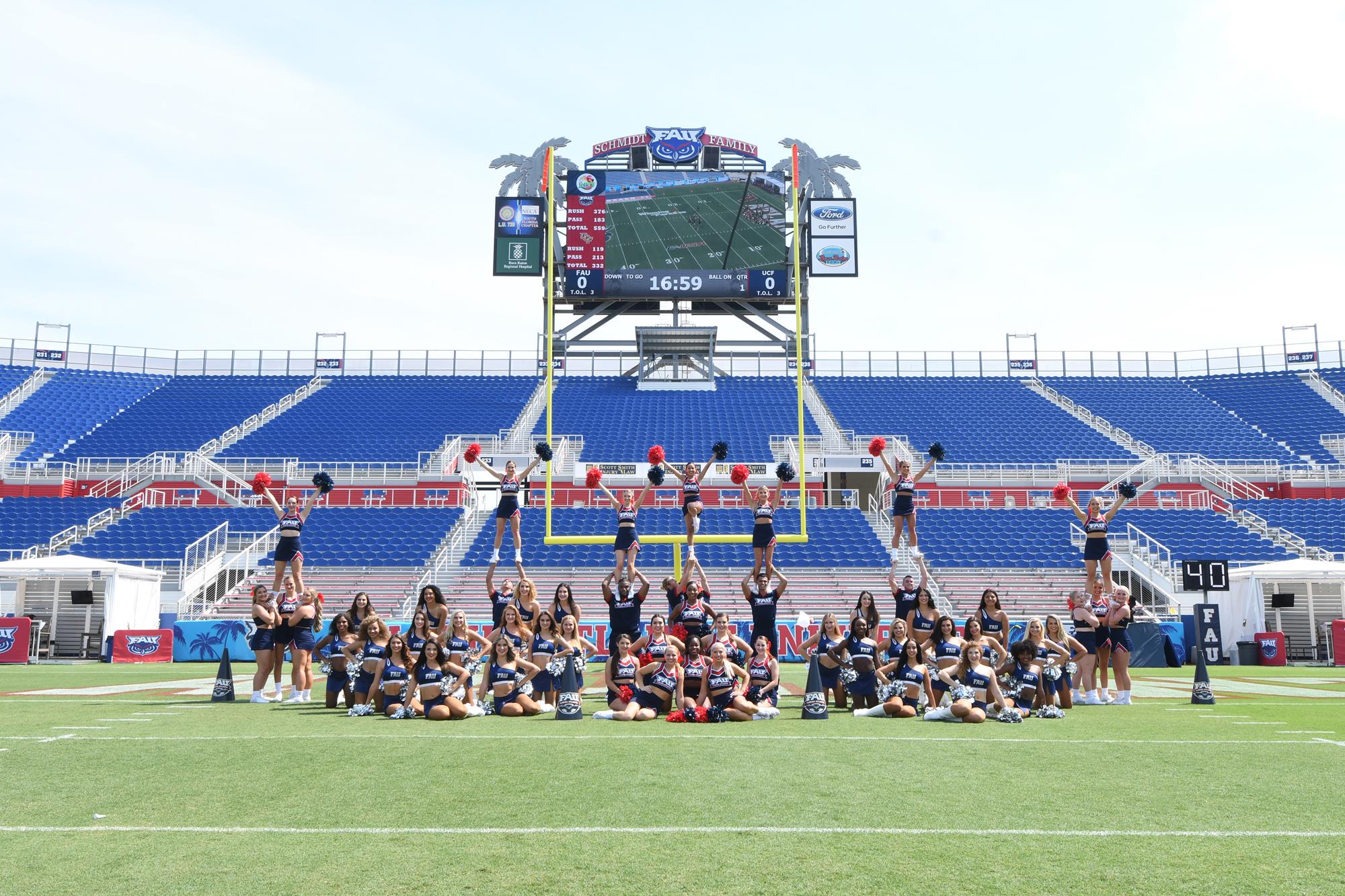 Spirit Team Tryouts Goes Digital - Florida Atlantic University Athletics